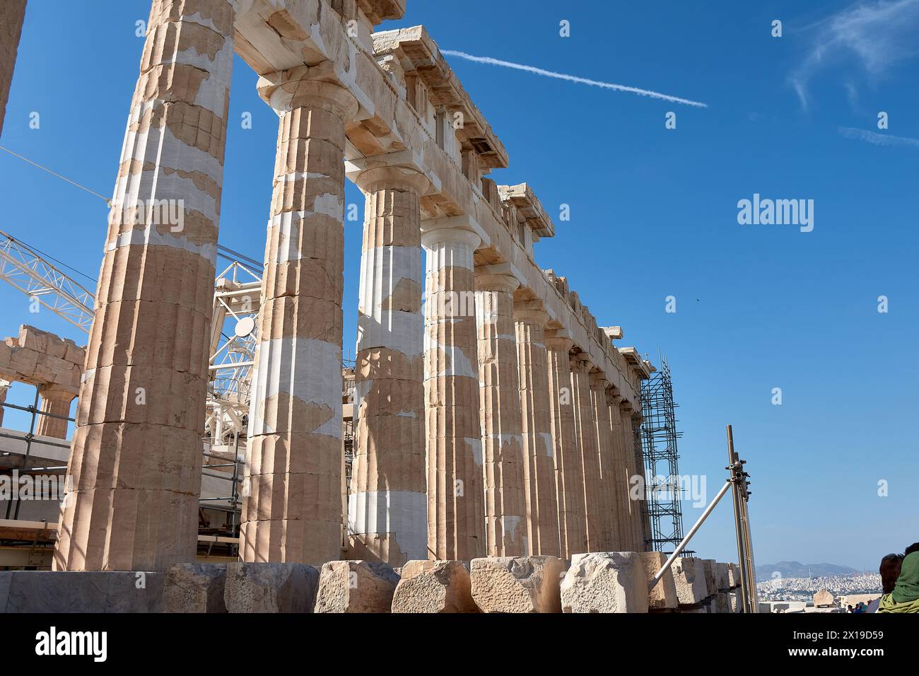 Parthenon Temple ancient Greek ruins on a sunny day in Athens Acropolis Greece Athens Acropolis ...