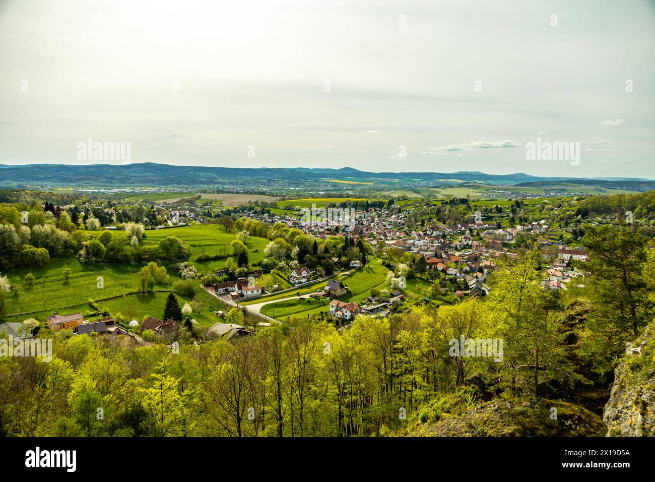 A short hiking tour from Bad Liebenstein to the Rennsteig, including ...