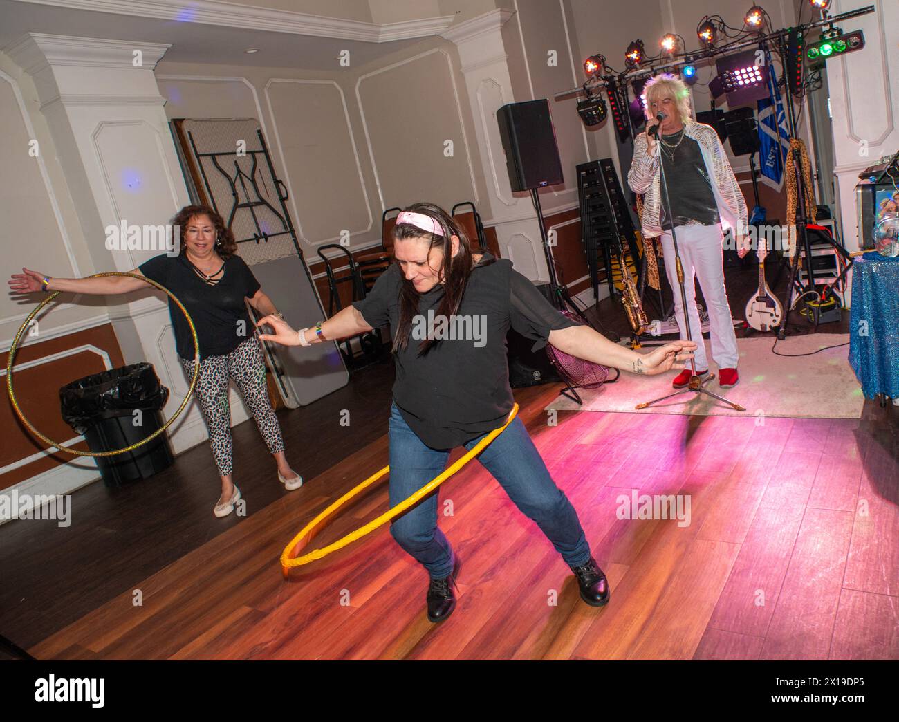 Tommy Edward, AKA Sir Rod, perform’s his Rod Stewart Tribute Show ...