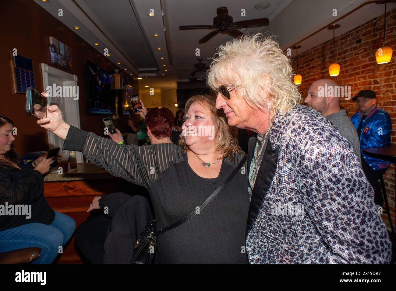 Tommy Edward, AKA Sir Rod, perform’s his Rod Stewart Tribute Show ...