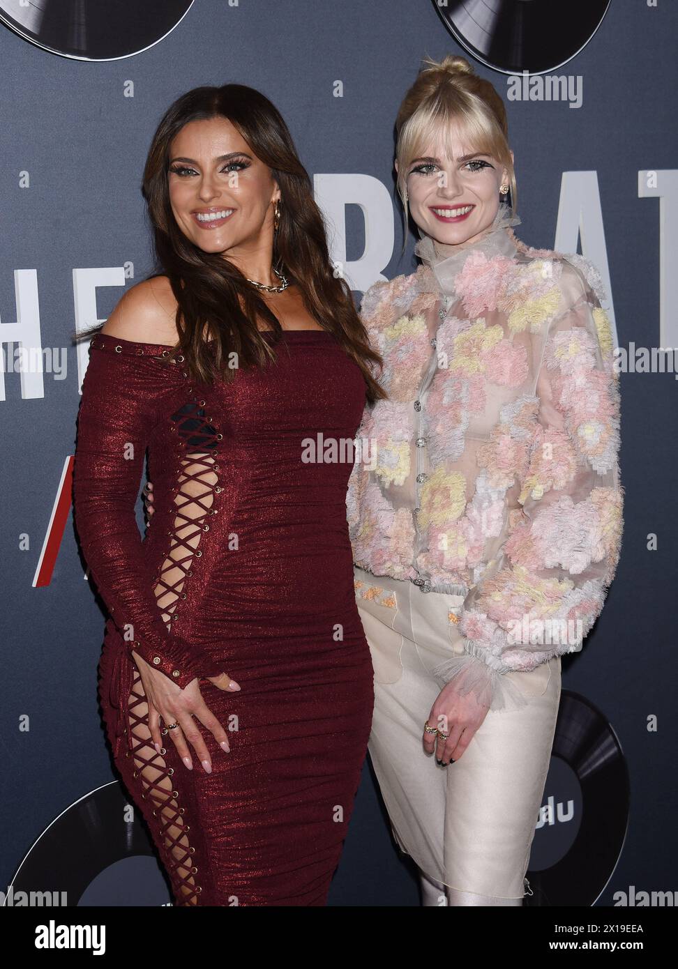 Los Angeles, USA. 15th Apr, 2024. Nelly Furtado and Lucy Boynton ...