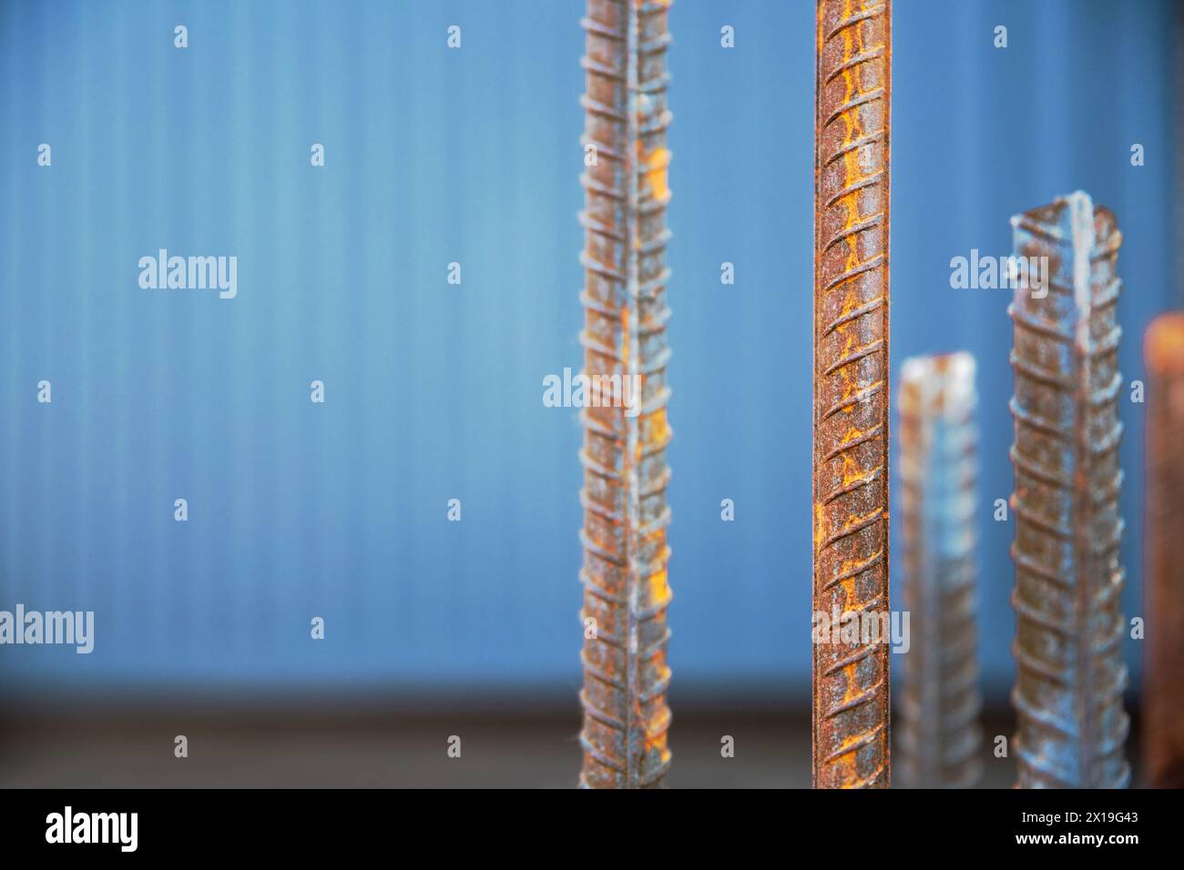 Steel bars, also known as steel reinforcement bars, are employed on ...