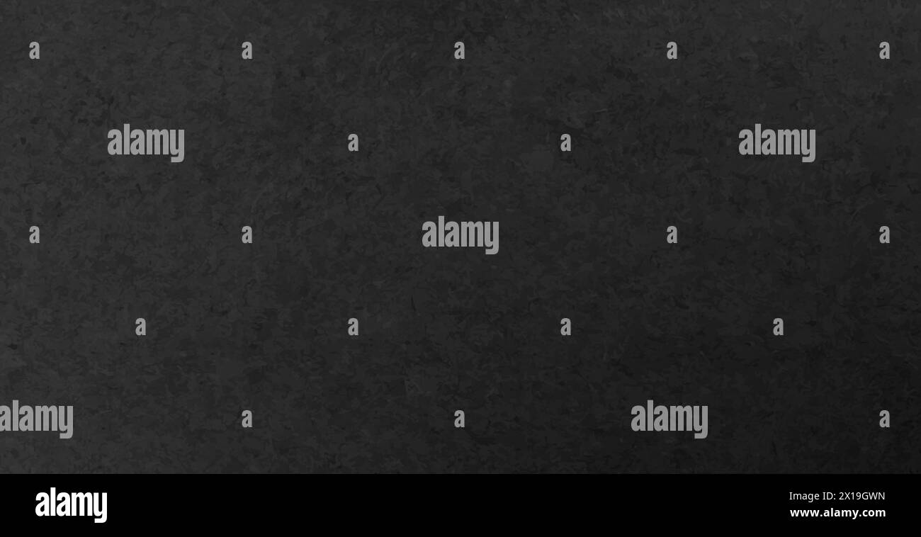 Grunge black background with craft paper texture. Realistic vector ...