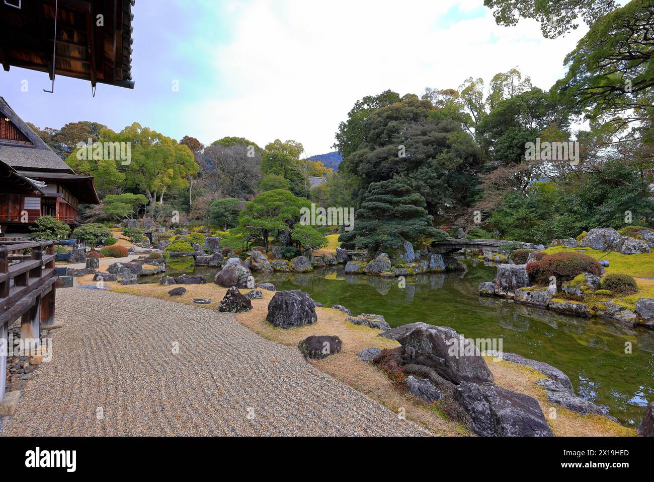 Daigo-ji Temple a Buddhist temple with 5-story pagoda, at ...