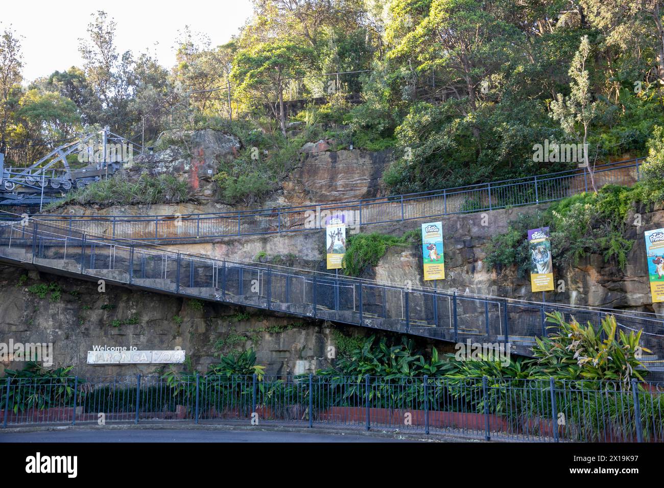 Welcome to Taronga zoo, ramp access to Sydney's famous zoo on the lower ...