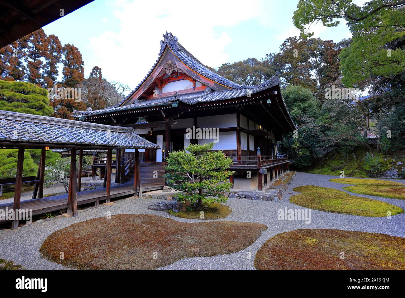 Daigo-ji Temple a Buddhist temple with 5-story pagoda, at ...