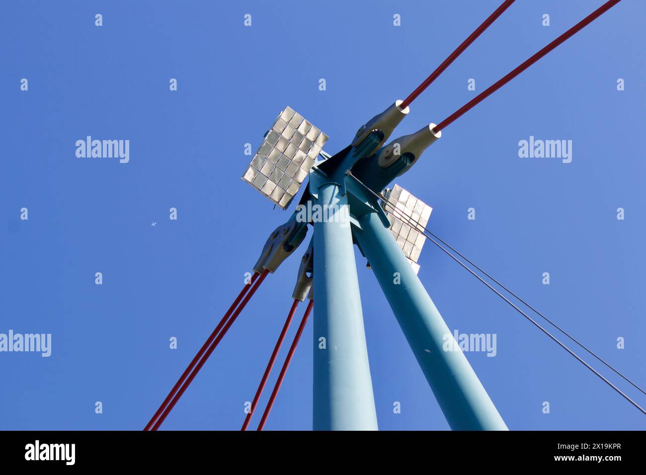 2024 the conjuncture that holds the iron foot bridge hi-res stock ...