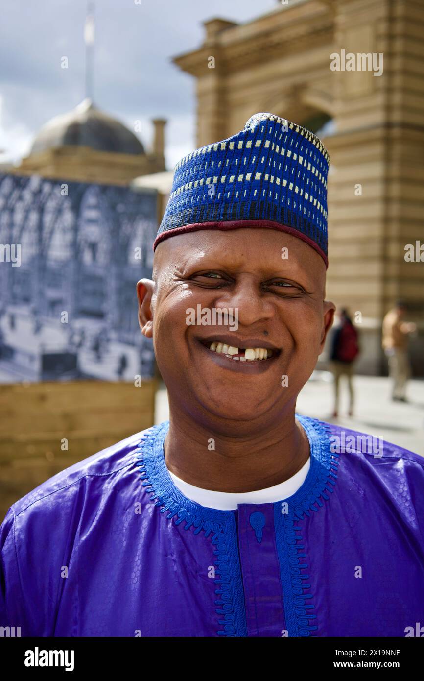 2024 a ghanian muslim man poses for a portrait hi-res stock photography ...