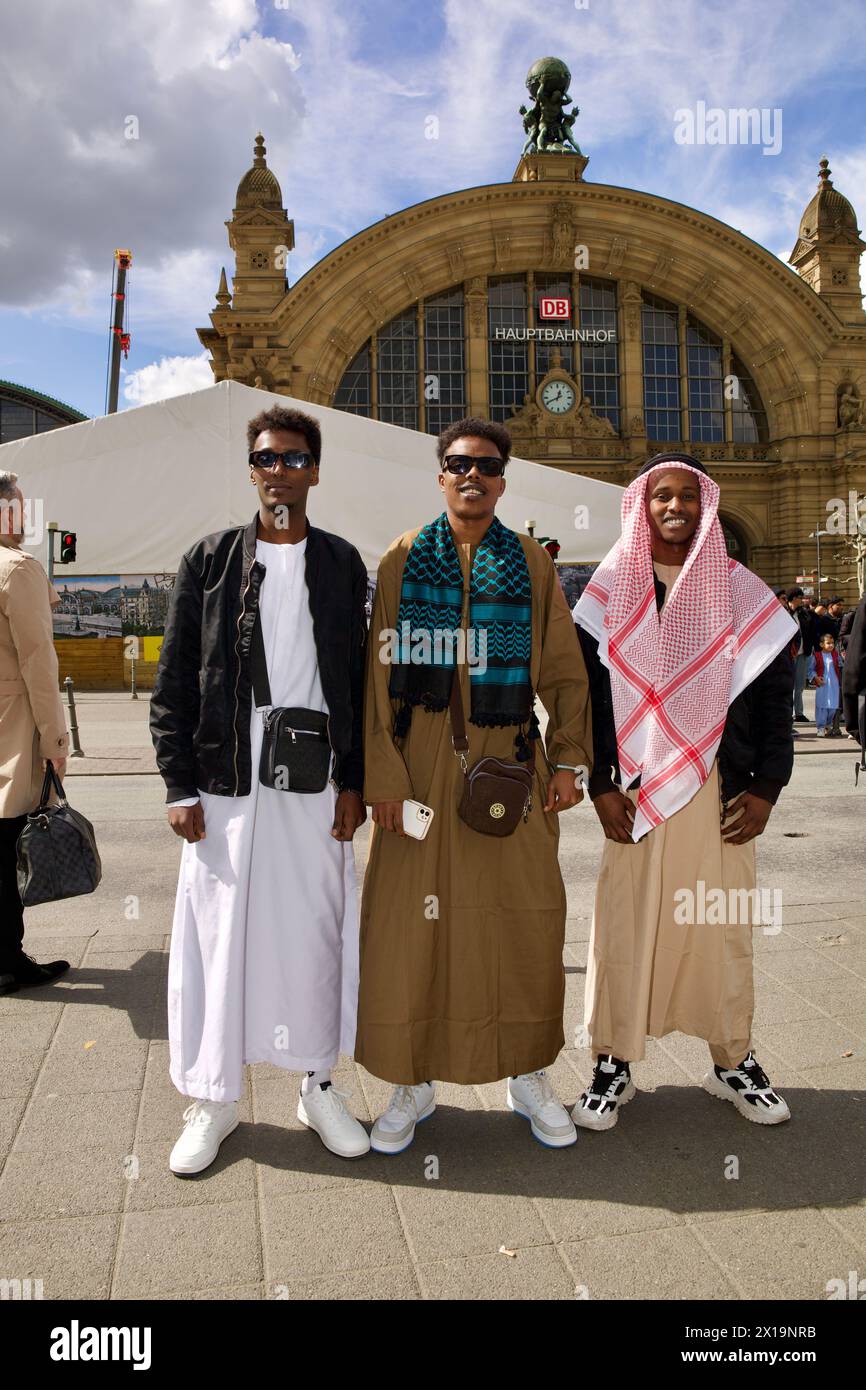 2024 three somali muslim men pose for a portrait hi-res stock ...