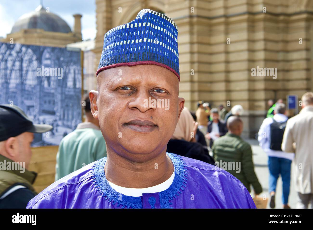 2024 a ghanian muslim man poses for a portrait hi-res stock photography ...