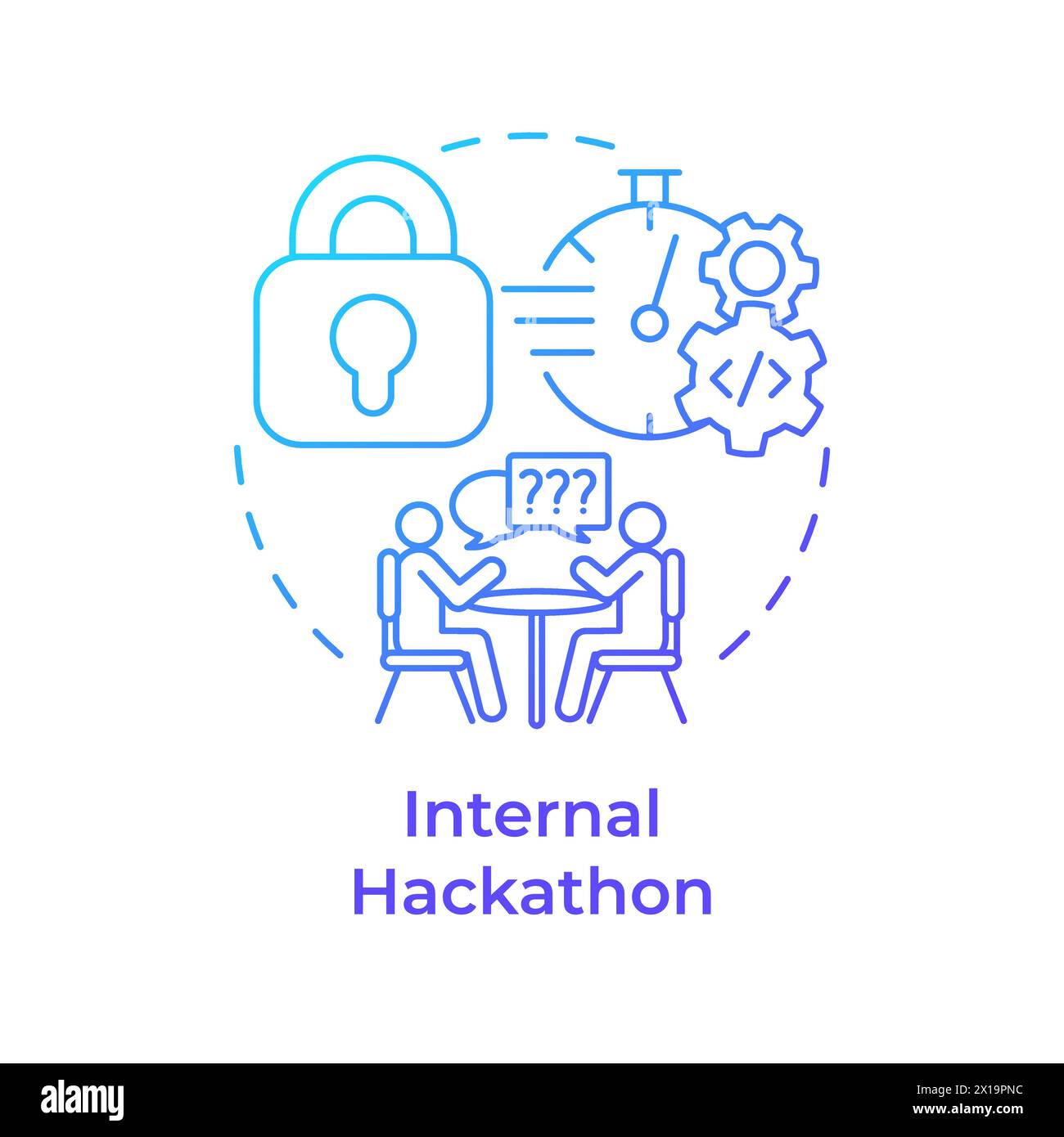 Internal hackathon blue gradient concept icon Stock Vector Image & Art ... Internal hackathon blue gradient concept icon Stock Vector Image & Art ...