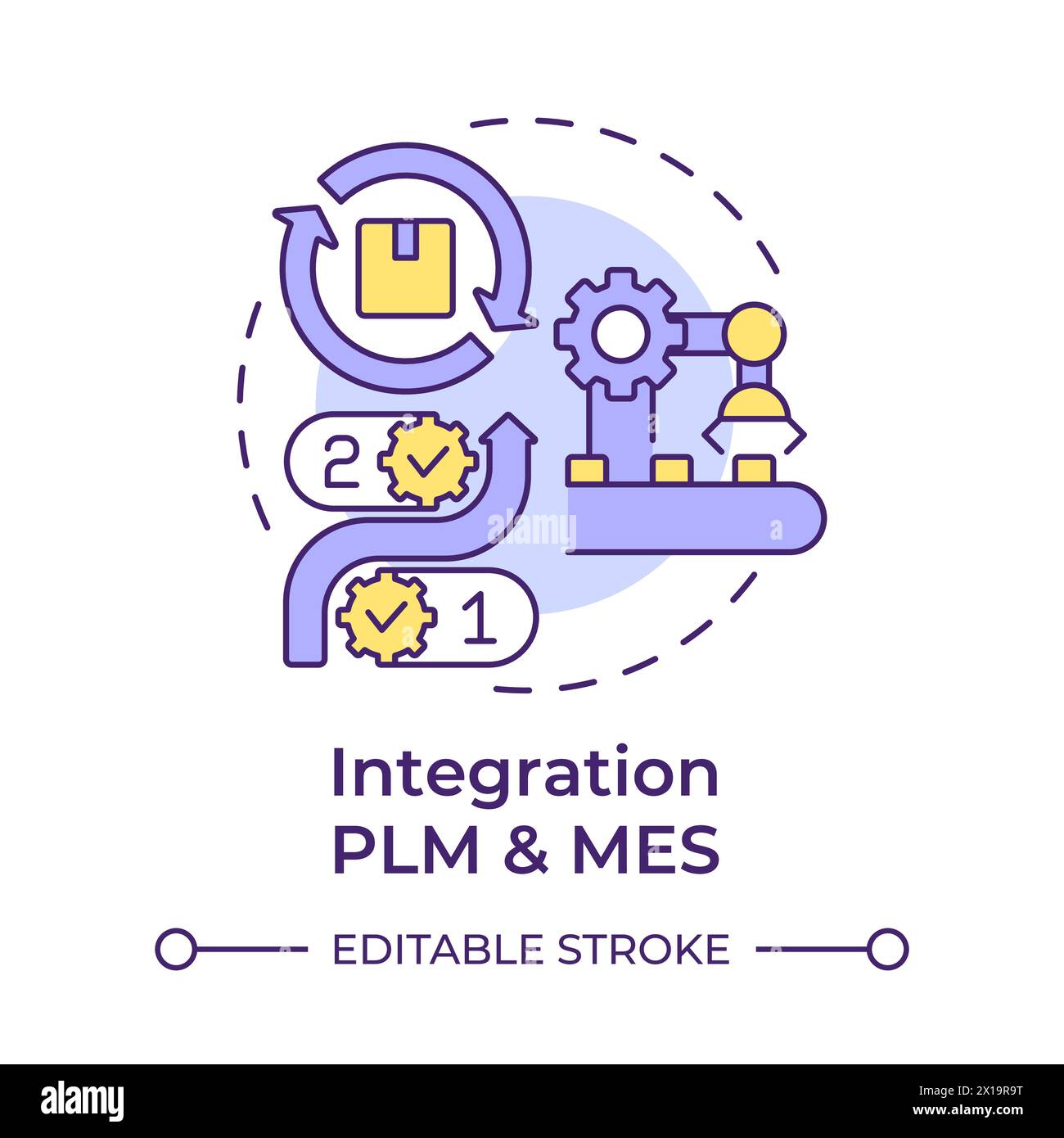 Plm product lifecycle management system hi-res stock photography and ...