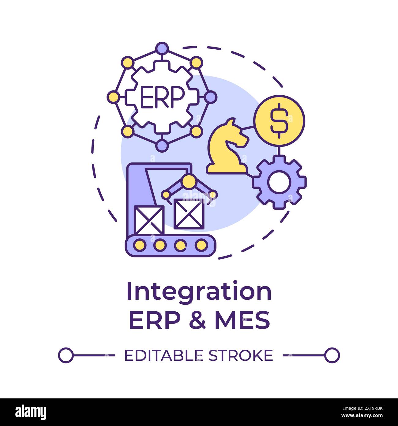 System of systems integration Cut Out Stock Images & Pictures - Alamy