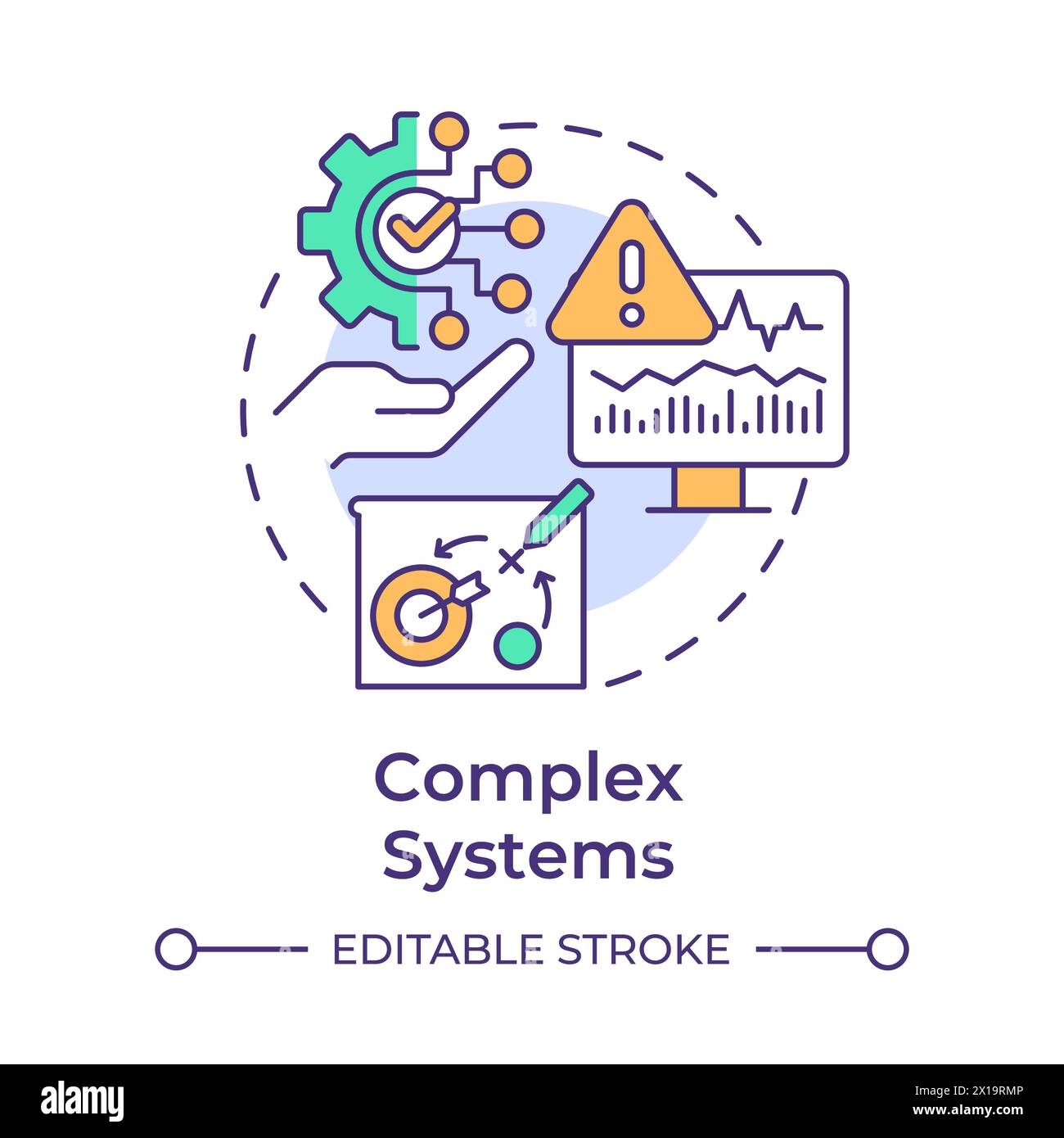 Scada background Stock Vector Images - Alamy