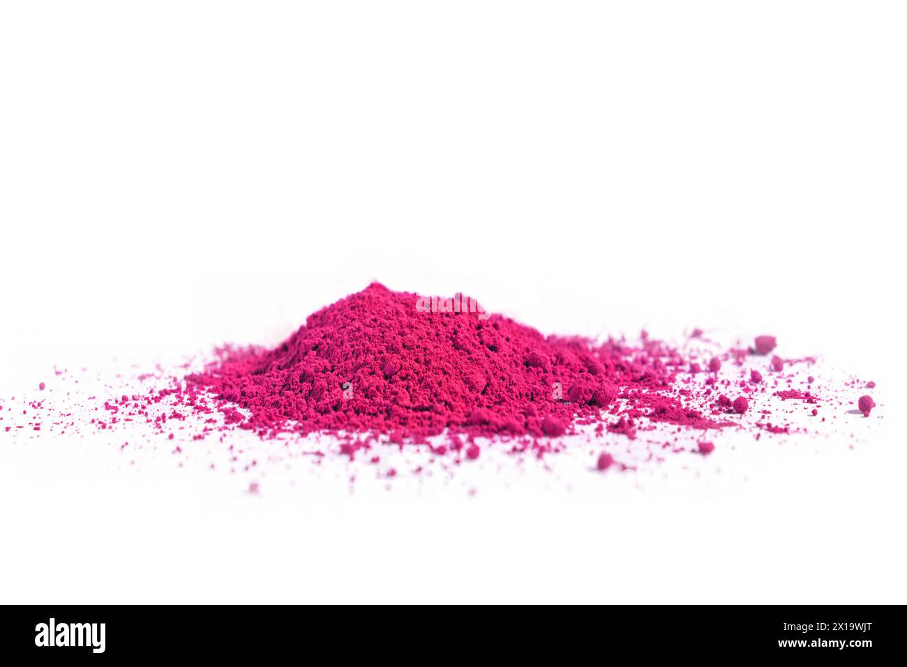 cadmium red, lapis lazuli, suric, dry natural paint on a white ...