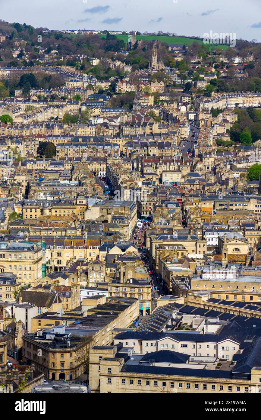 Bath city centre Somerset England Stock Photo - Alamy