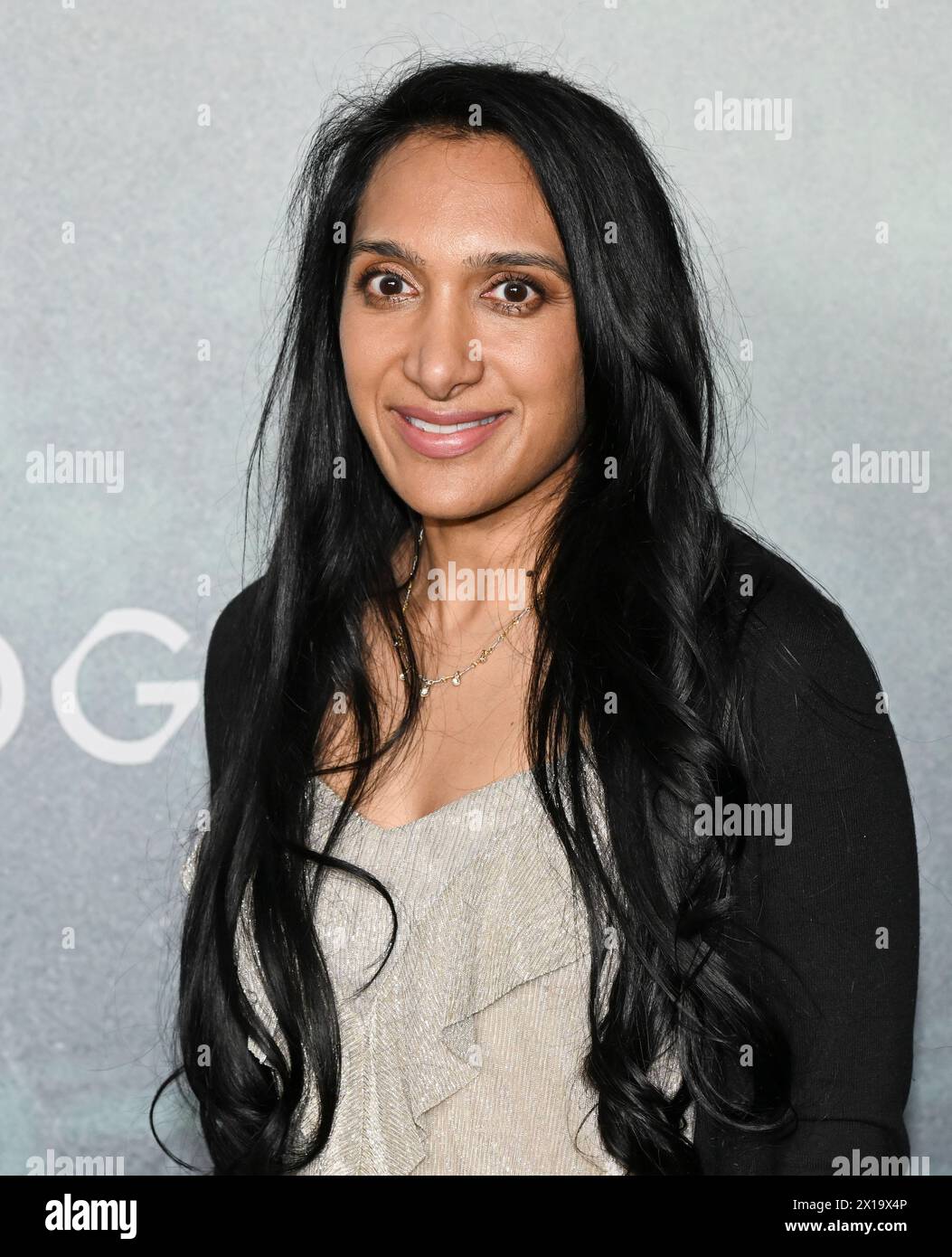 April 15, 2024, West Hollywood, California, U.S.: Geeta Vasant Patel attends the Los Angeles ...