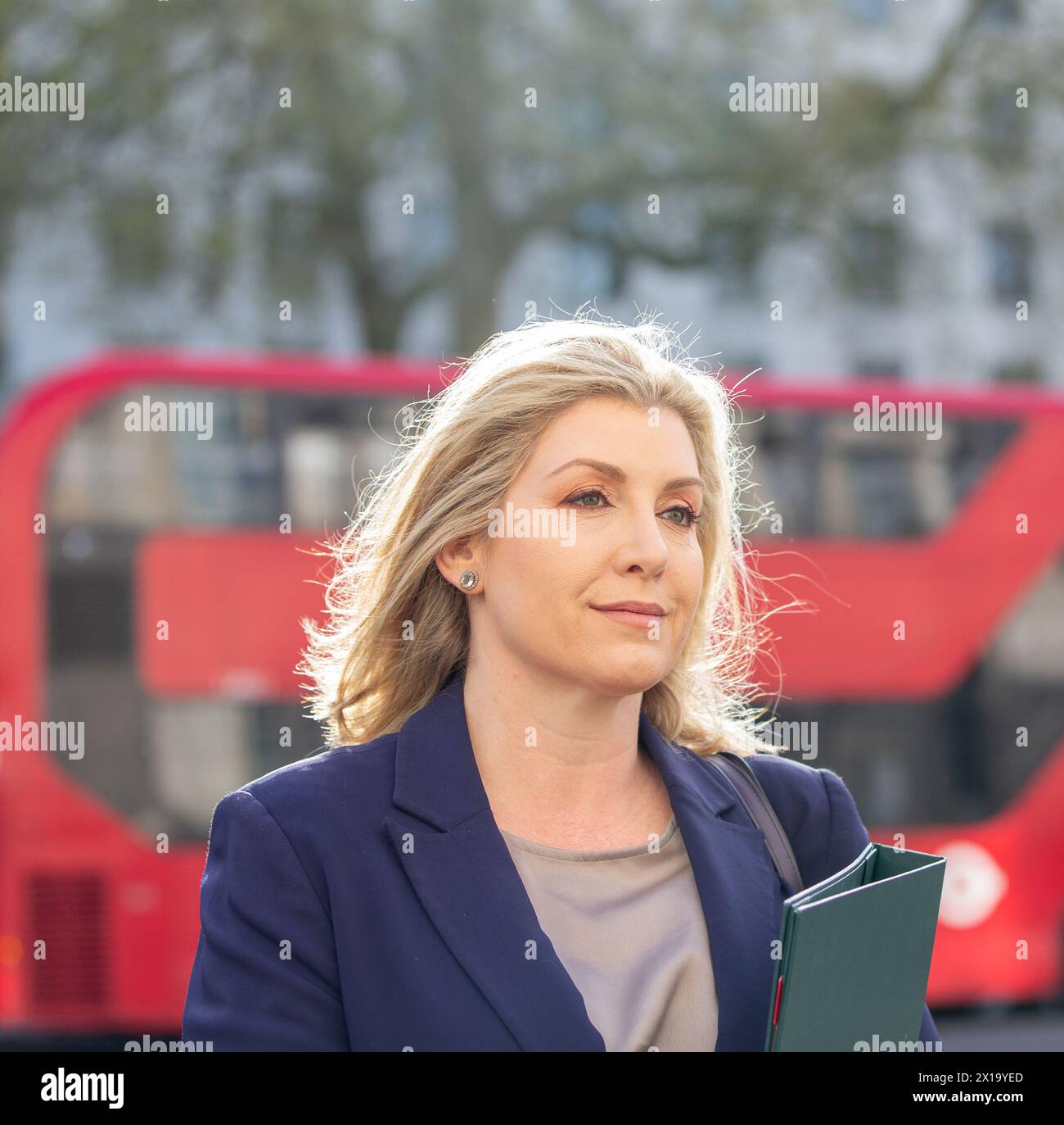 London, UK. 16th Apr, 2024. Penny Mordaunt MP, Leader of the House of ...