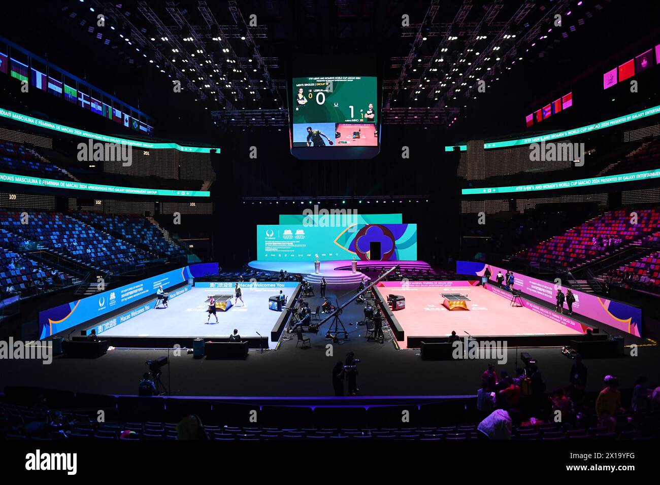 General View, APRIL 16, 2024 - Table Tennis : ITTF World Cup Macao 2024 ...