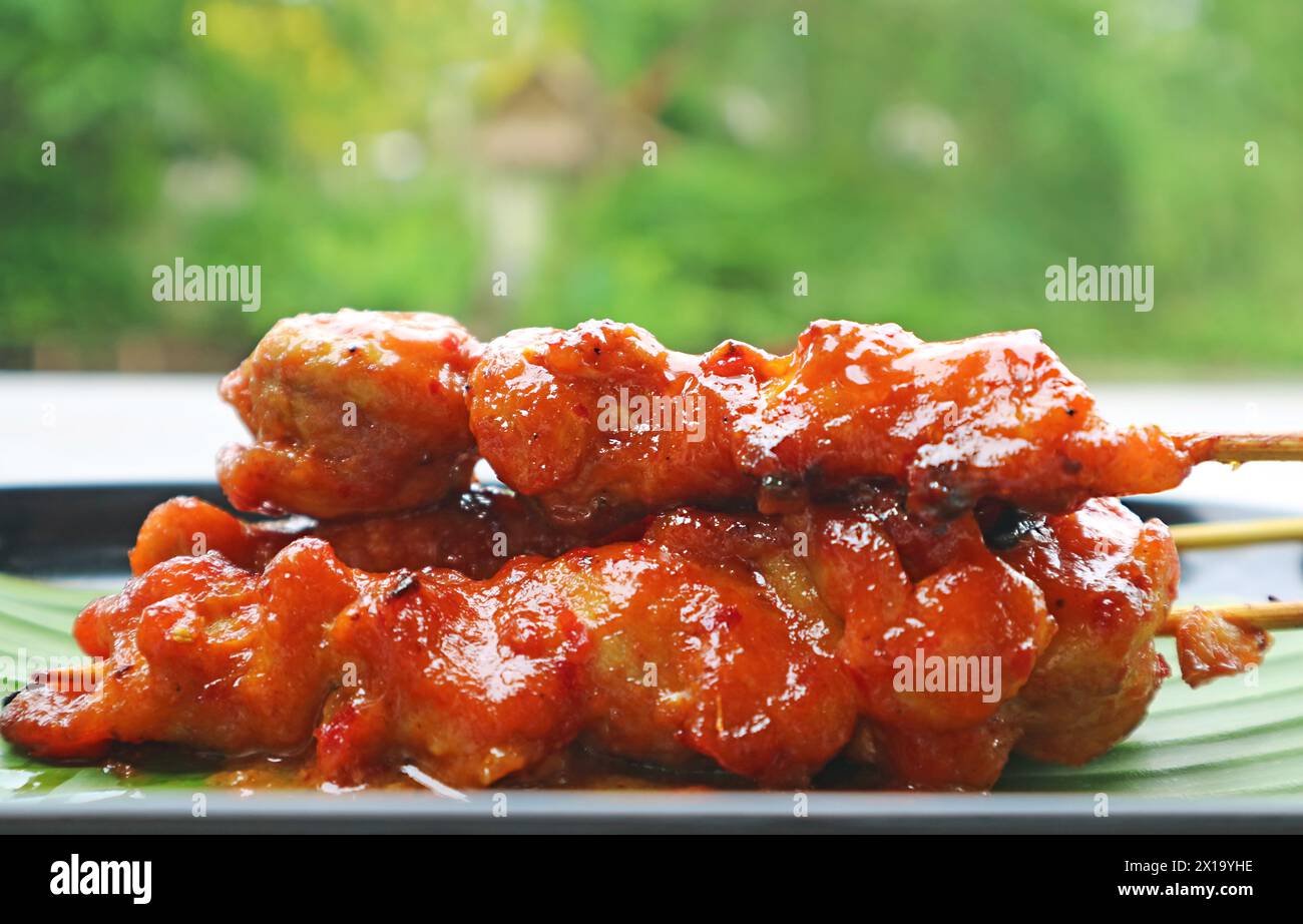 Mouthwatering Grilled Marinated Chicken, a Popular Southern Thailand ...