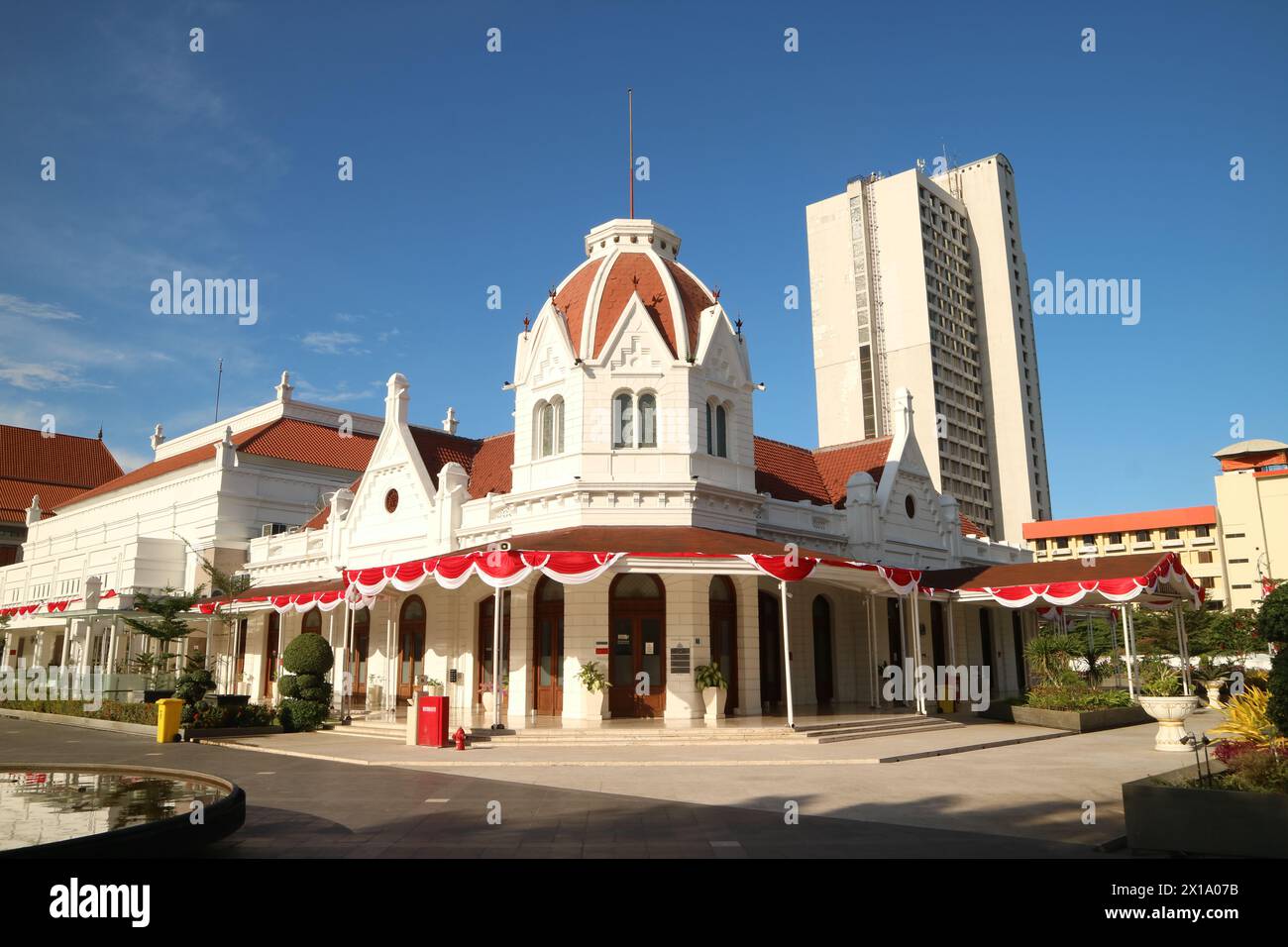 Balai Pemuda Surabaya is one of the historic buildings that is ...