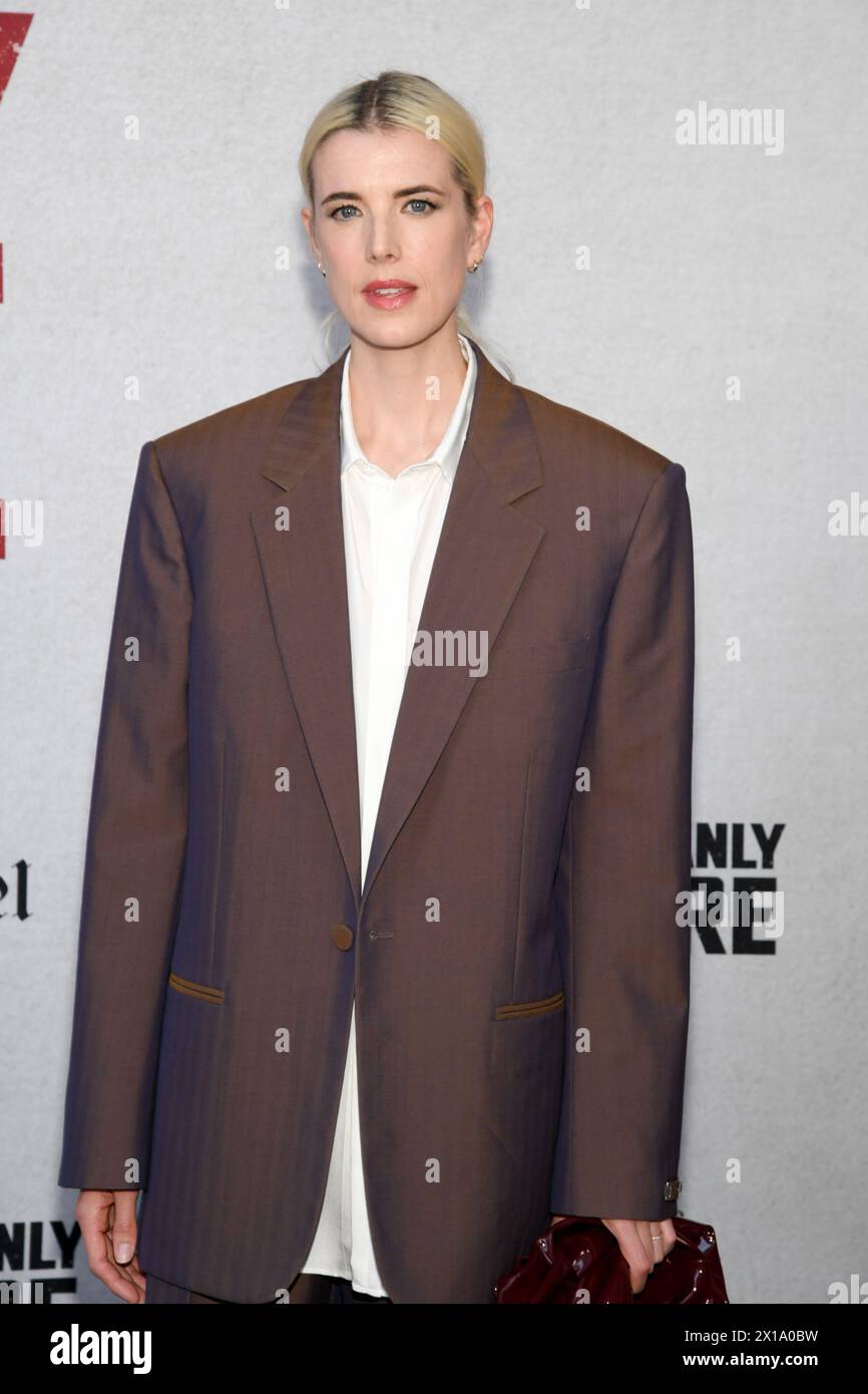 New York, USA. 15th Apr, 2024. Agyness Deyn attending The Ministry of ...