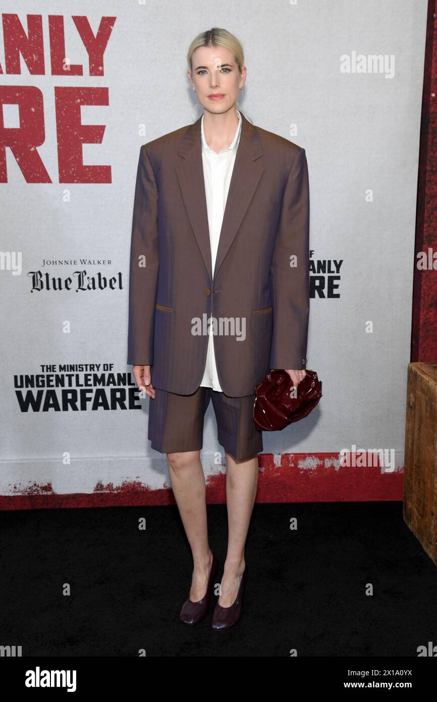 New York, USA. 15th Apr, 2024. Agyness Deyn attending The Ministry of ...