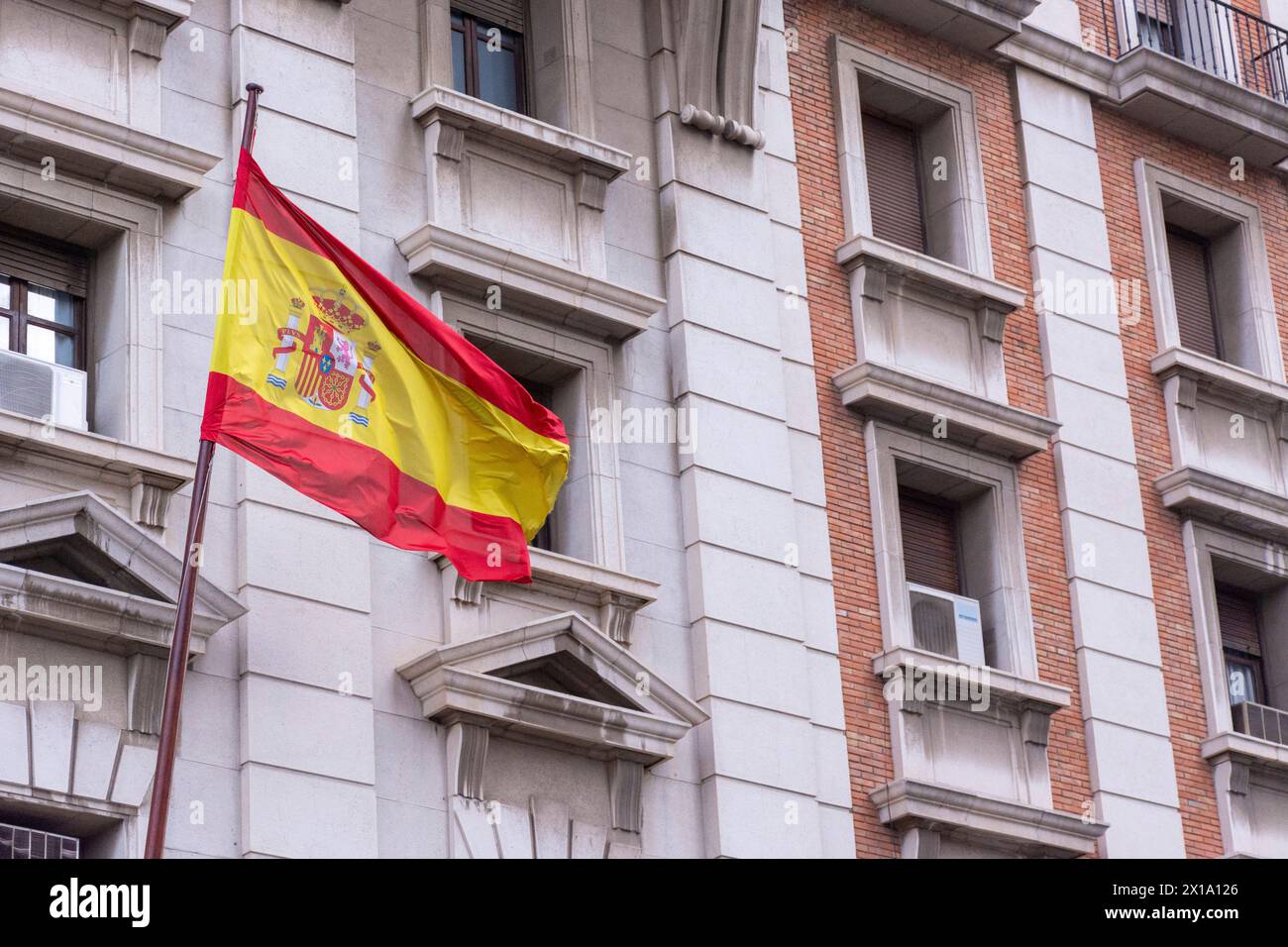 Spanish flag. Bandera de España Stock Photo - Alamy