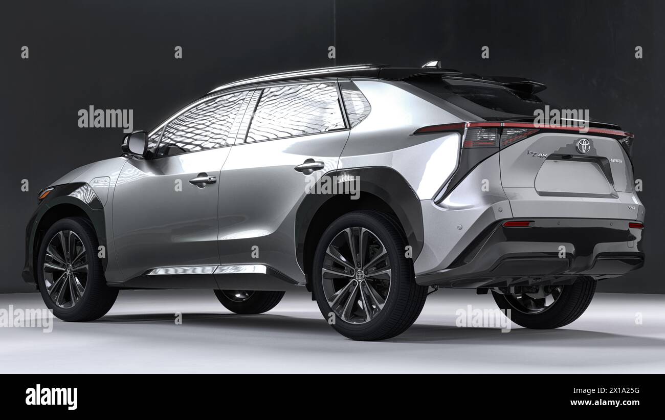 The Toyota bZ4X combines the elegance and advanced design of an ...