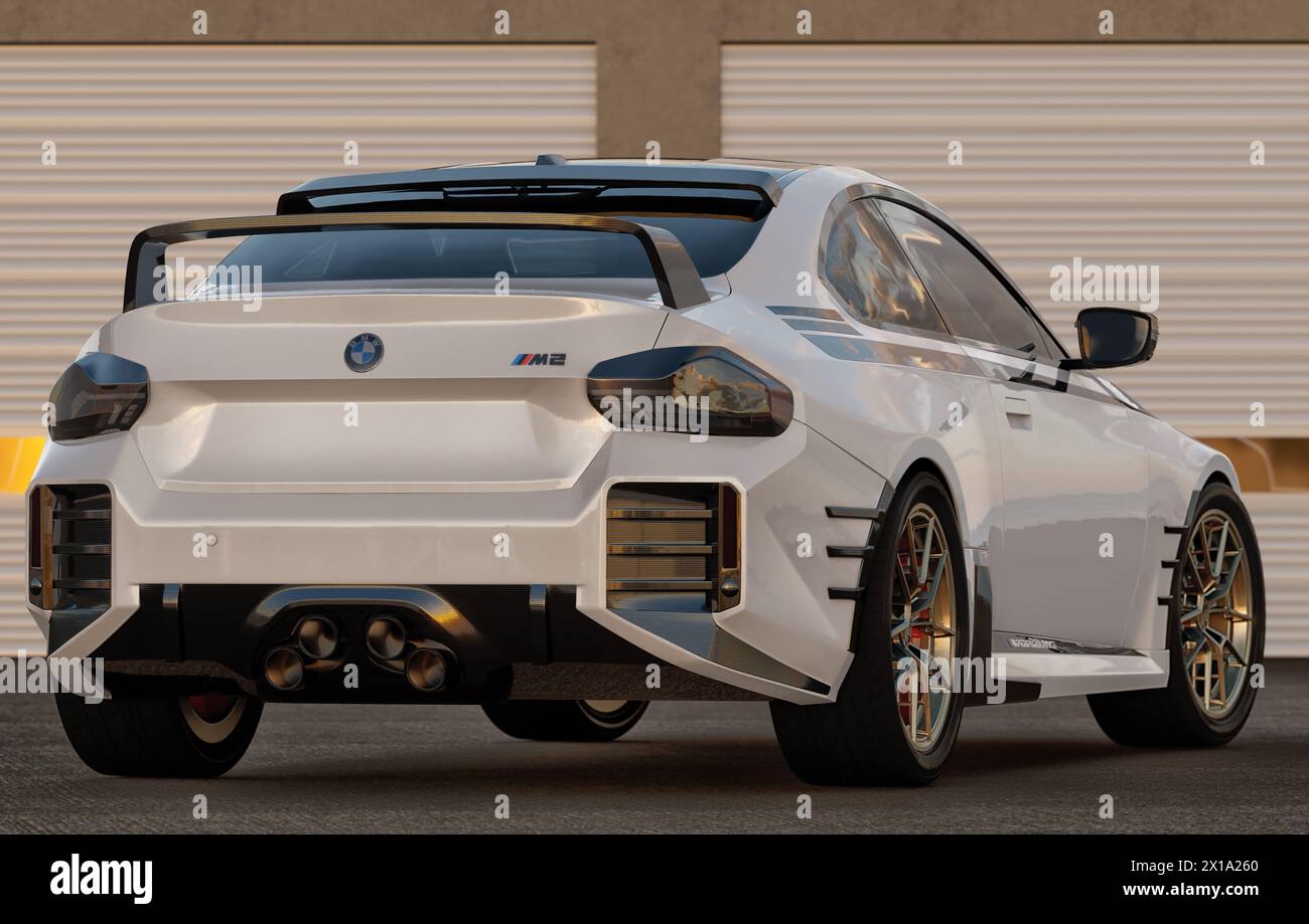 BMW M2: Power and Precision | Meet the sporty BMW M2 Stock Photo - Alamy