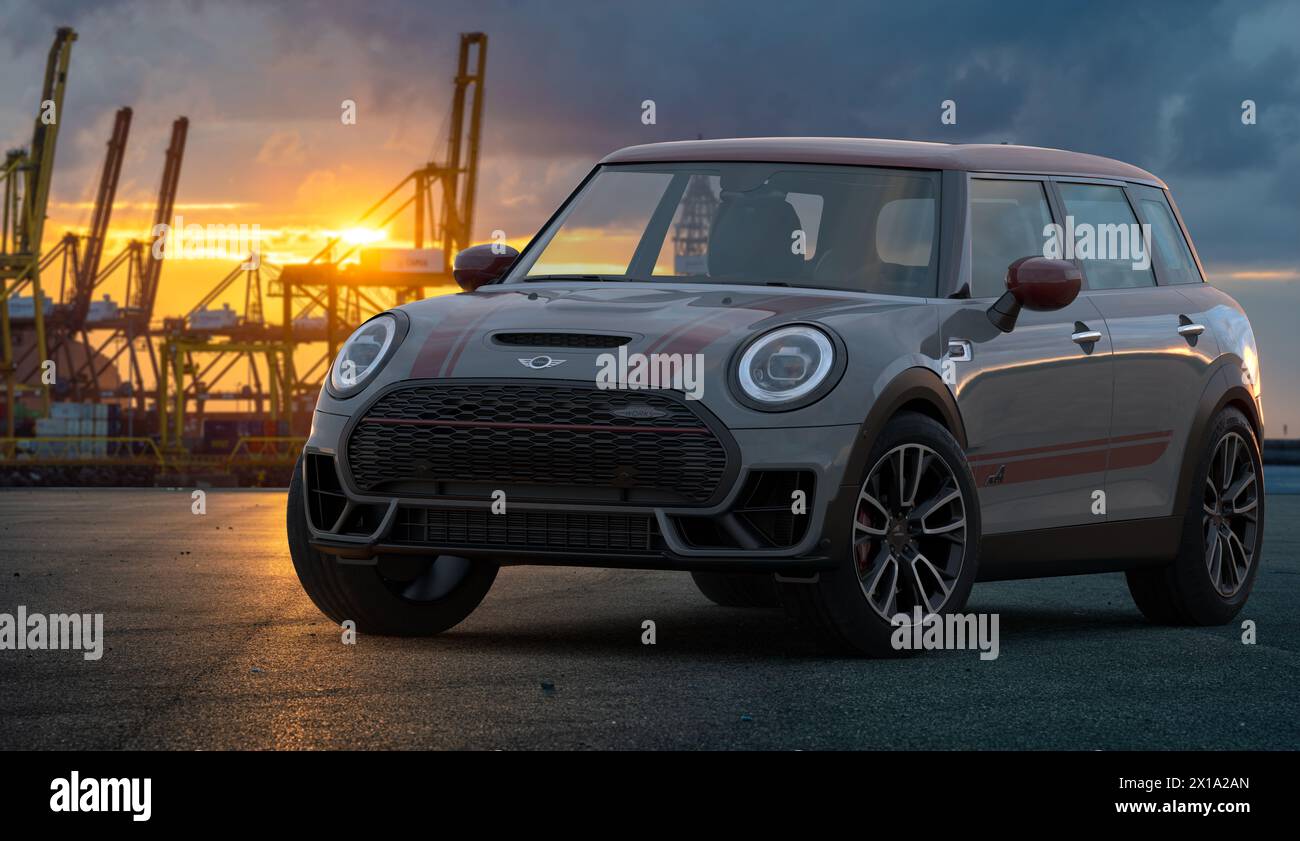 Mini clubman hi-res stock photography and images - Alamy