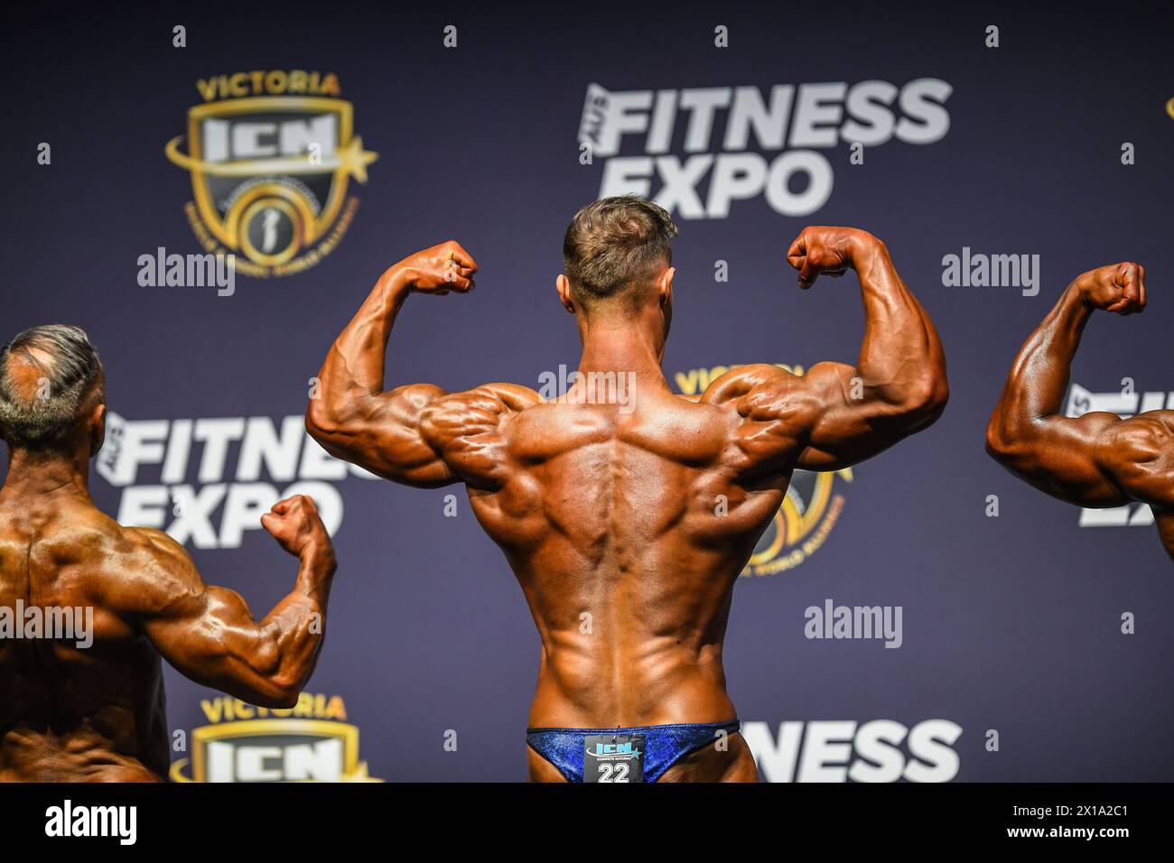 Bodybuilders stage hi-res stock photography and images - Alamy