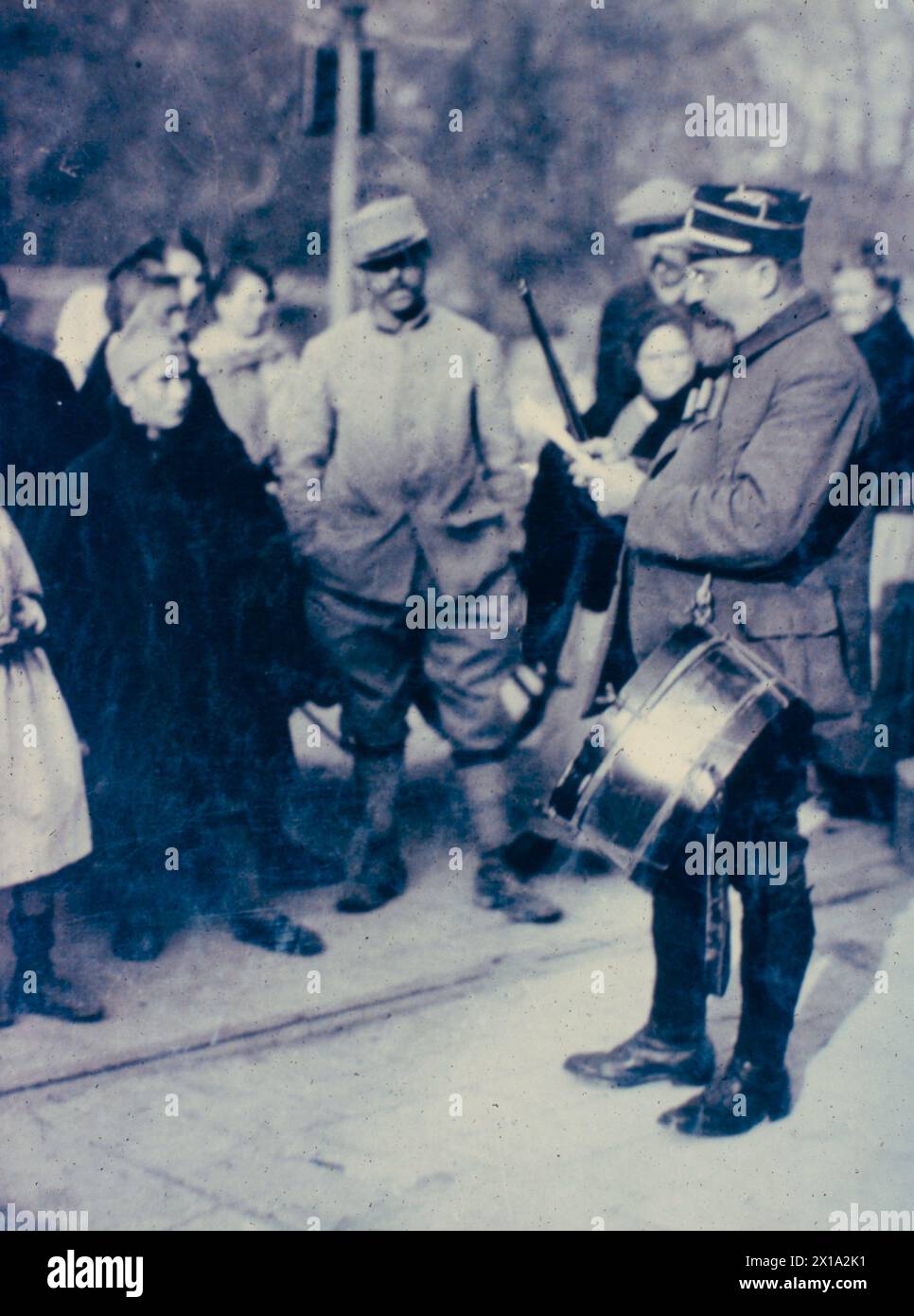 French town crier hi-res stock photography and images - Alamy