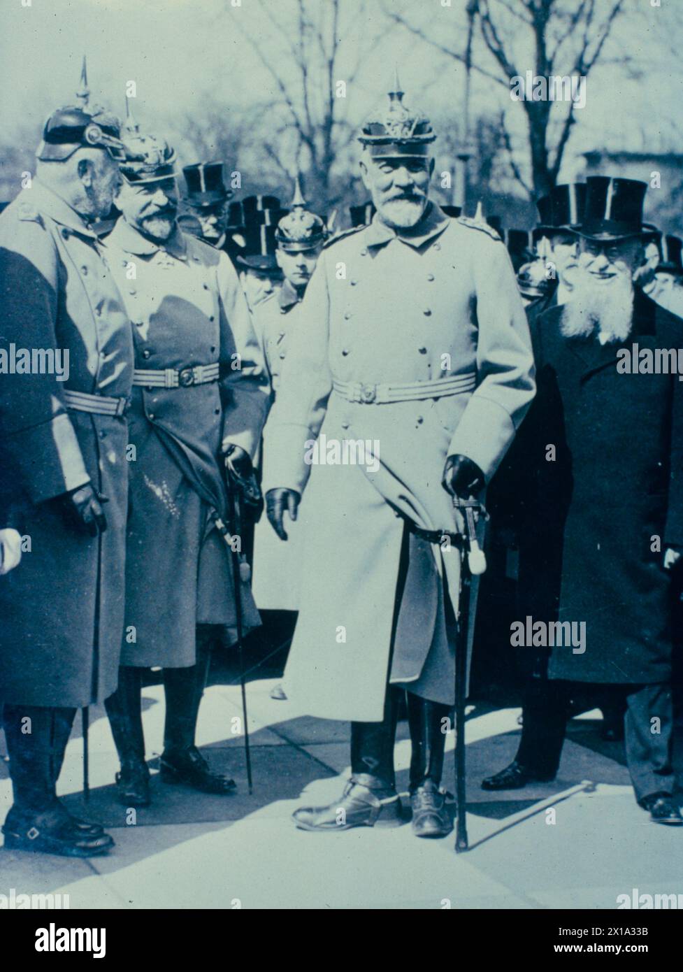 Theobald von Bethmann-Hollweg, Chancellor of Germany, 1909 Stock Photo ...