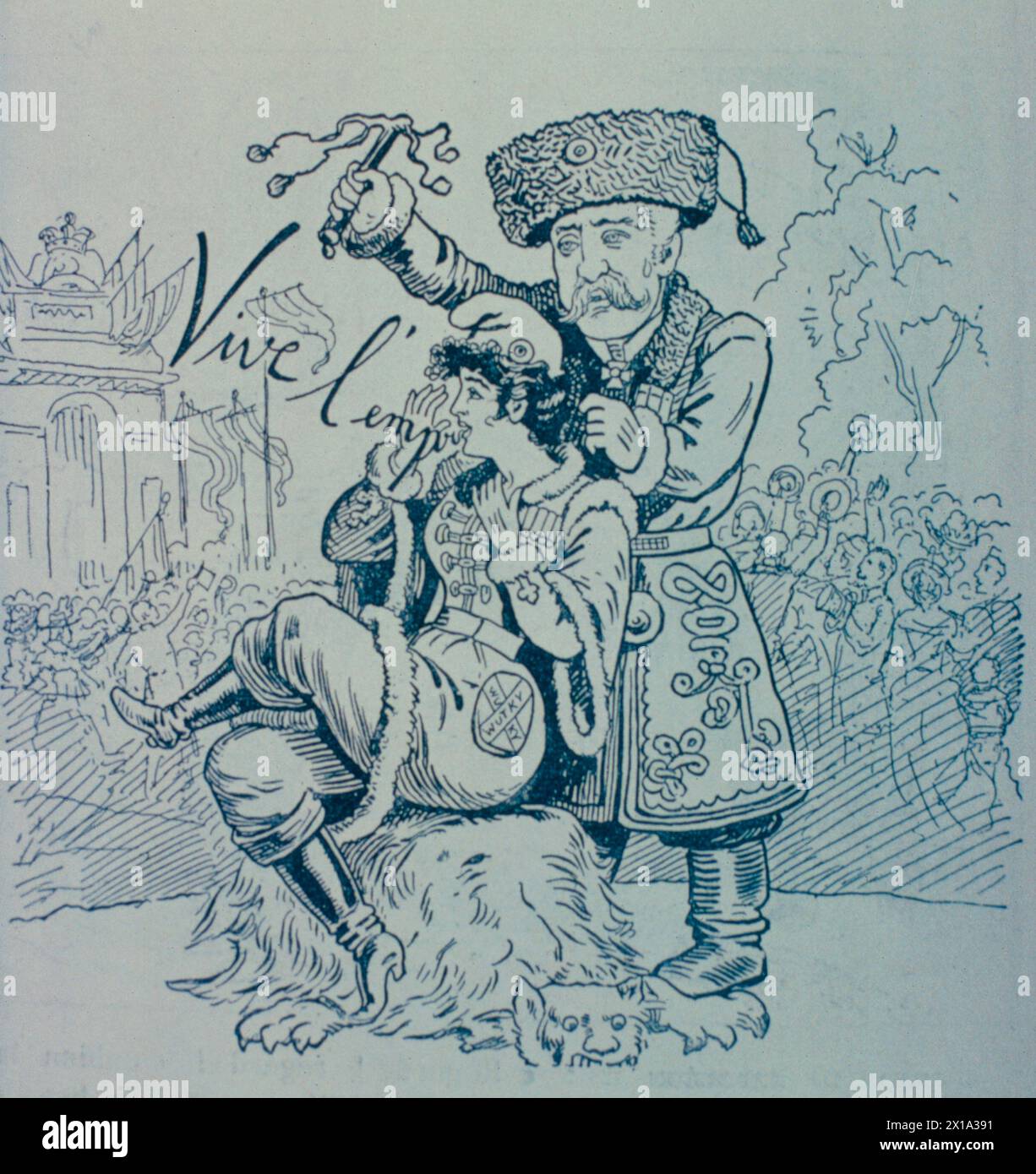 French political cartoon hi-res stock photography and images - Alamy