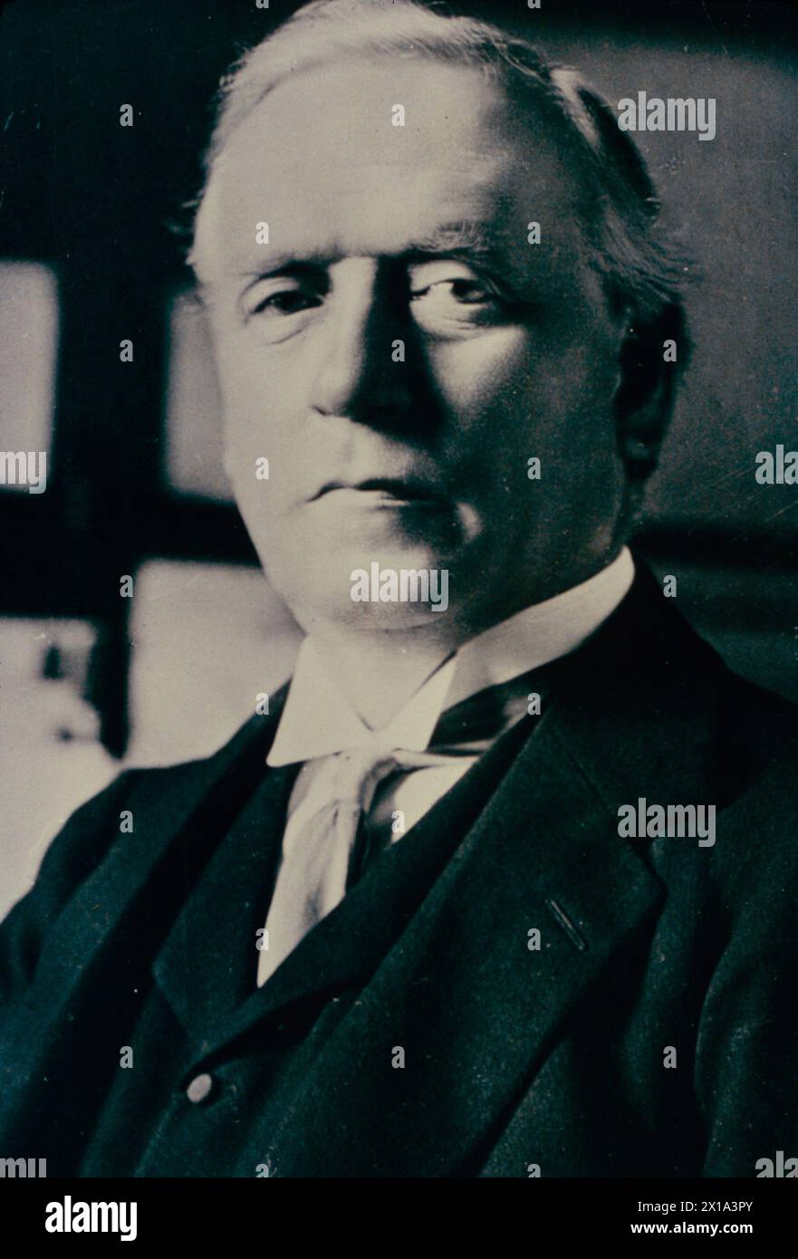 English PM Herbert Henry Asquith, Britain 1914 Stock Photo - Alamy