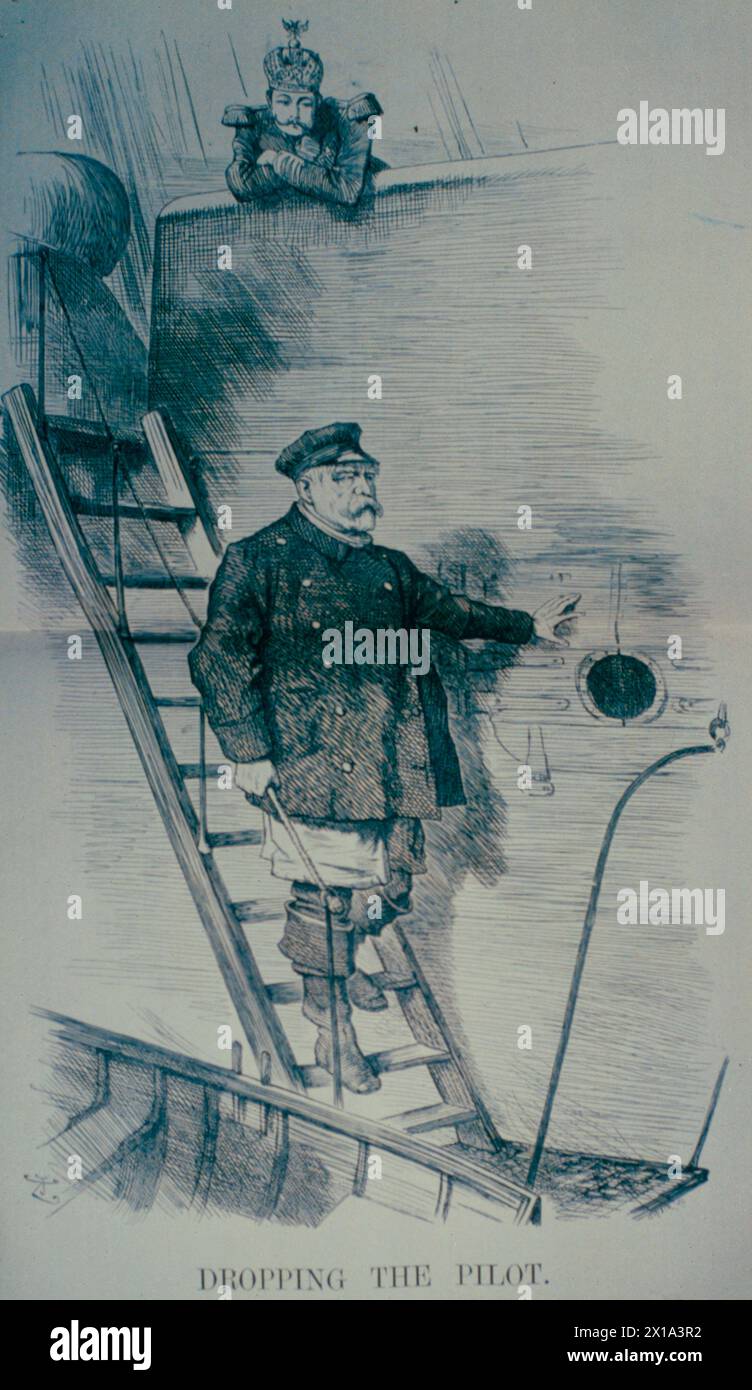 Dropping the Pilot: William II dismisses Bismarck as Chancellor of ...