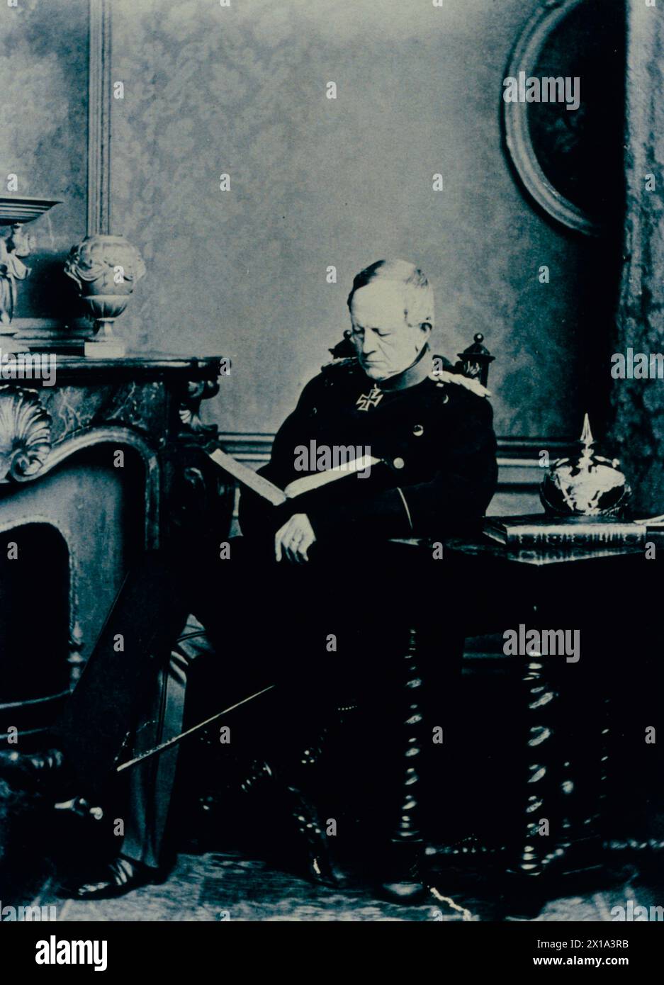 Count Helmuth von Moltke, Chief of the Prussian General Staff, 1860s ...