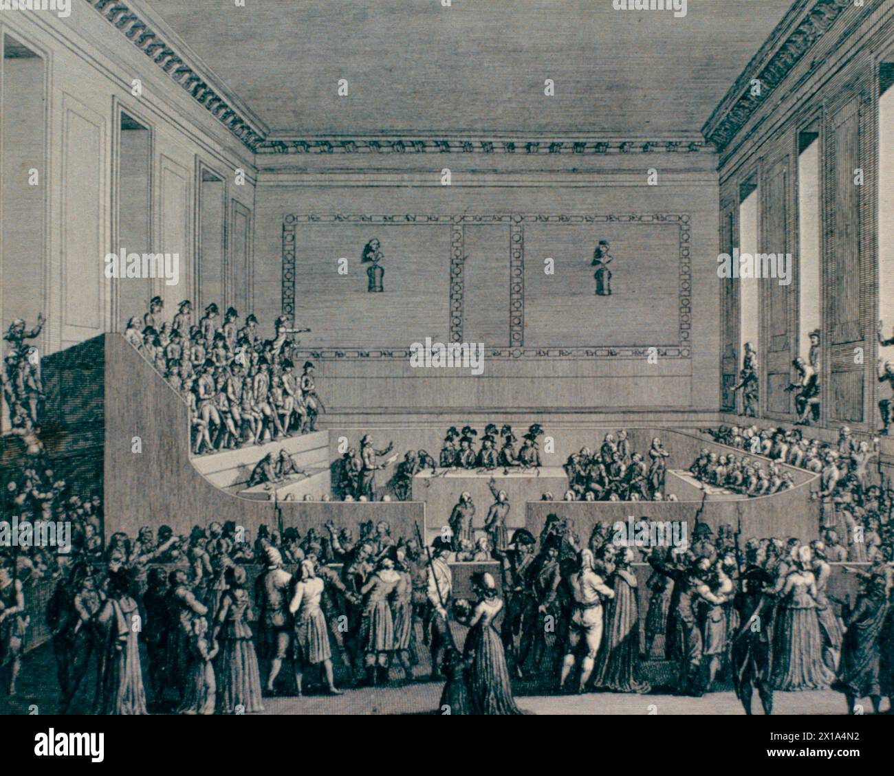 Fouquier-Thinville is judged by the revolutionary tribunal, France 1795 ...