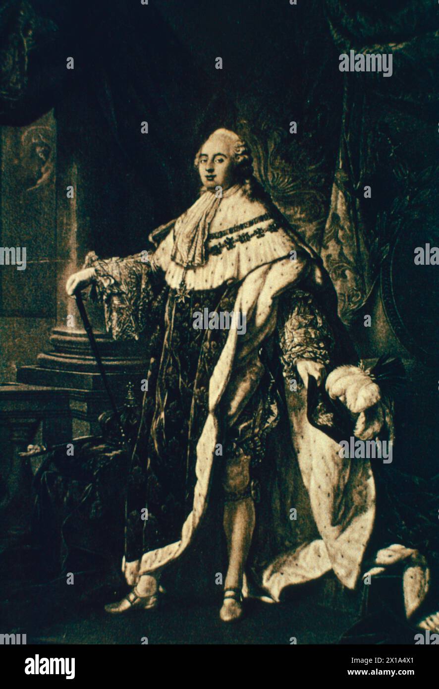 King louis xvi portrait hi-res stock photography and images - Alamy
