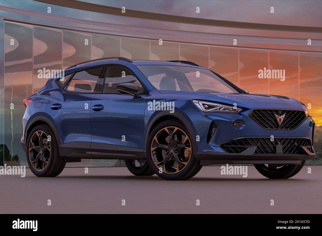 CUPRA Formentor - sportowy crossover coupé Stock Photo - Alamy