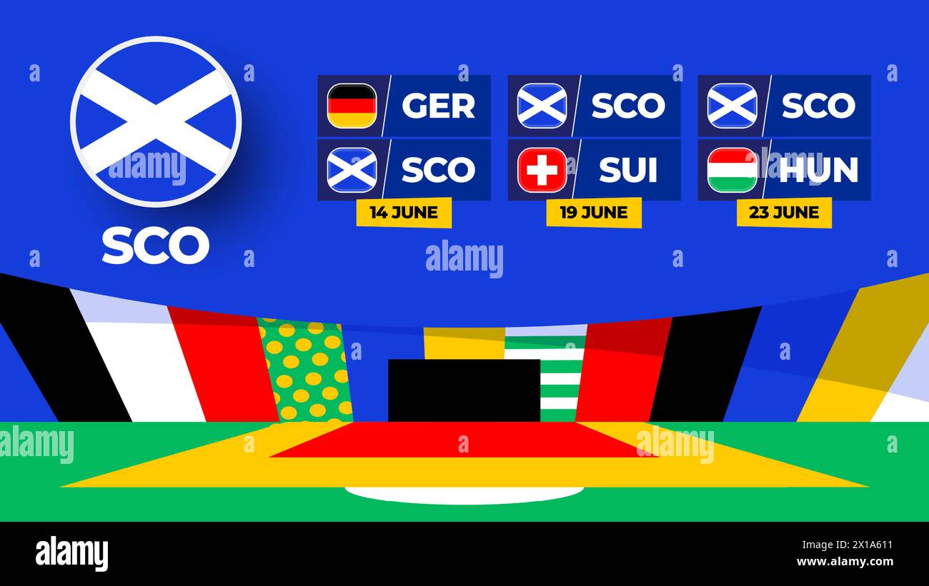 Scotland team announcement Stock Vector Images - Alamy