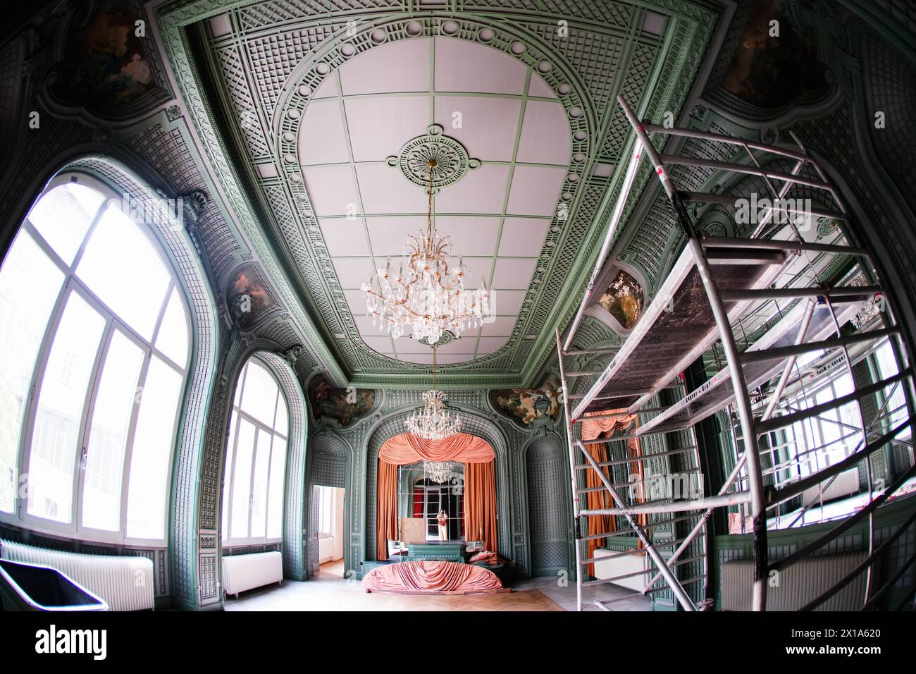 Interior photo of Palais Rothschild before the renovation as part of ...