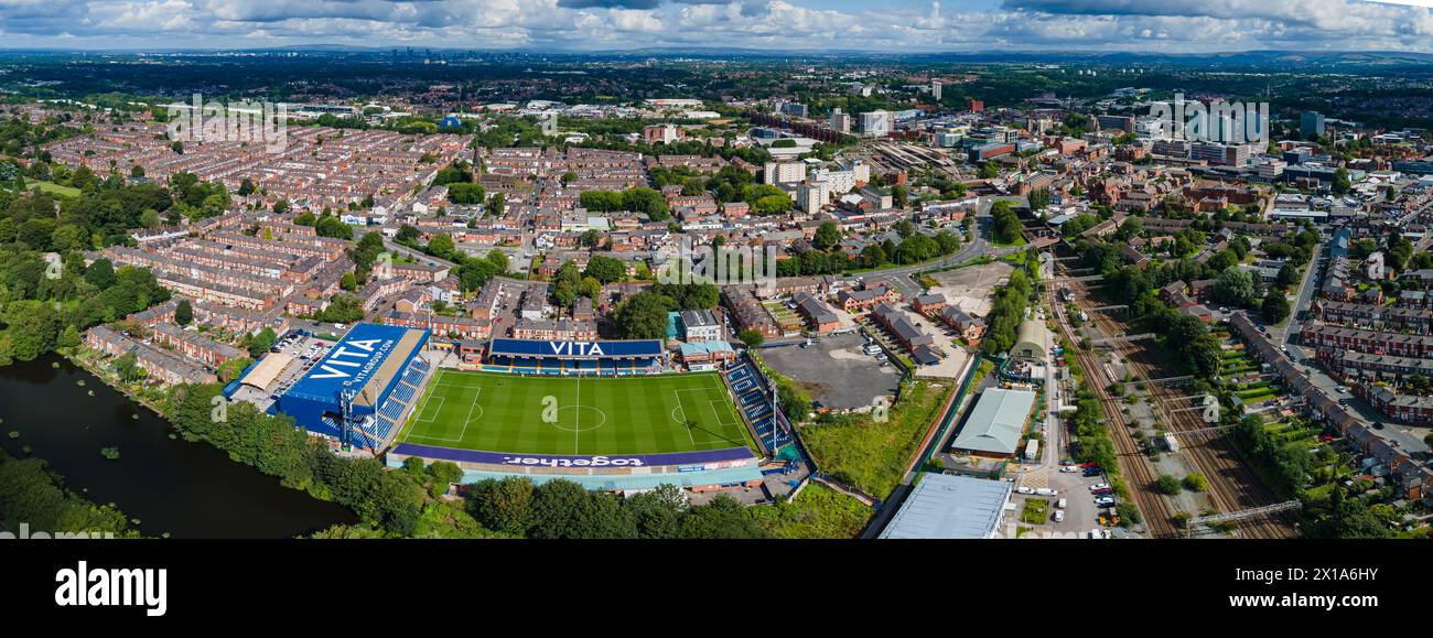 Stockport County Football Club (edgeley park) with Stockport Town ...