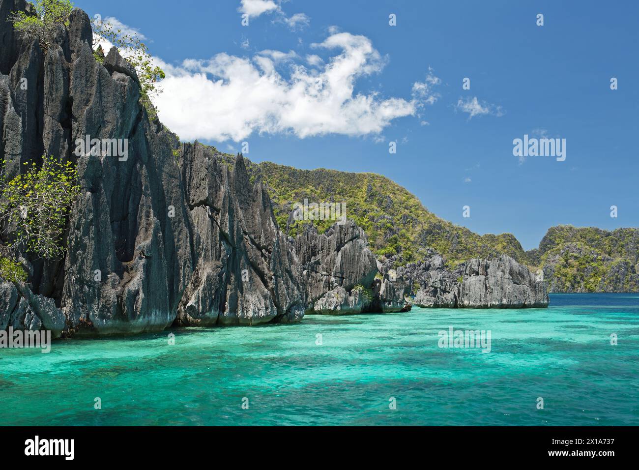 Beautiful lagoon on Coron Island in Philippines, Asia Stock Photo - Alamy