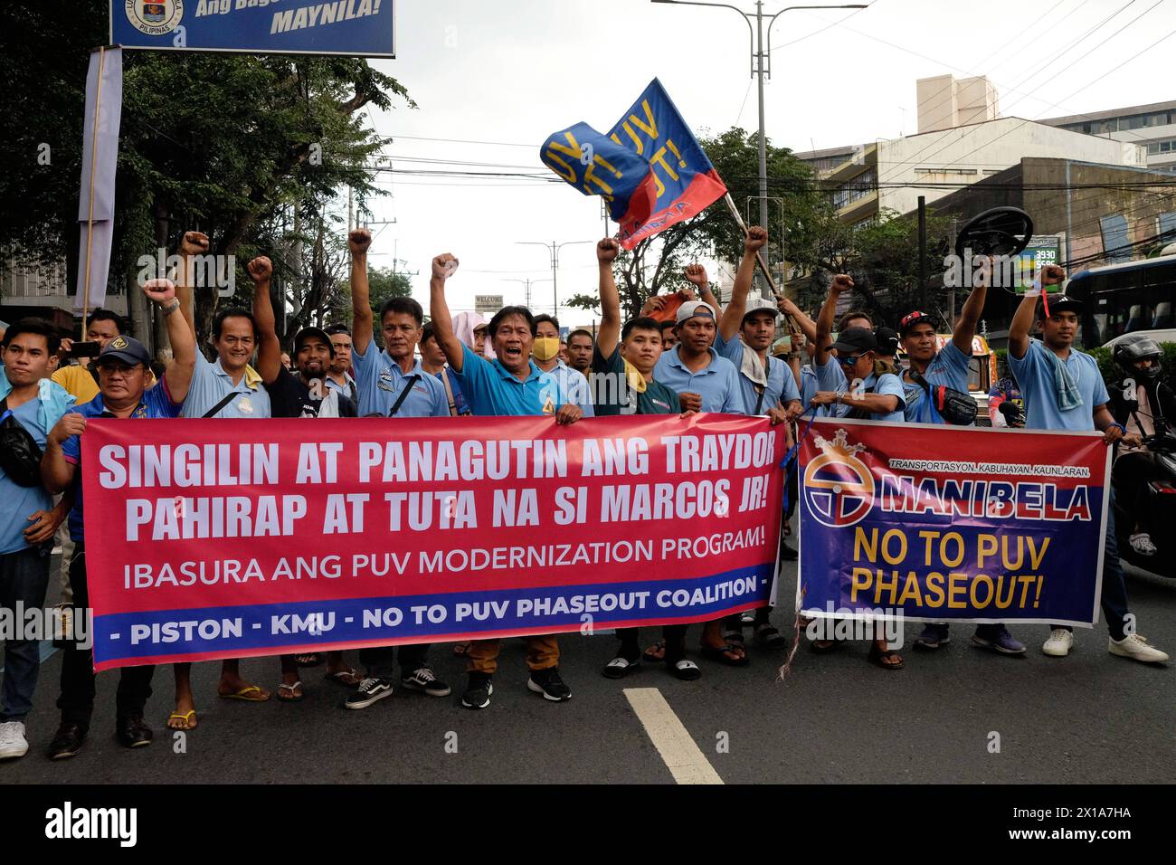 Transport Strike against Jeepney Phase-out Plan Thousands of drivers of ...