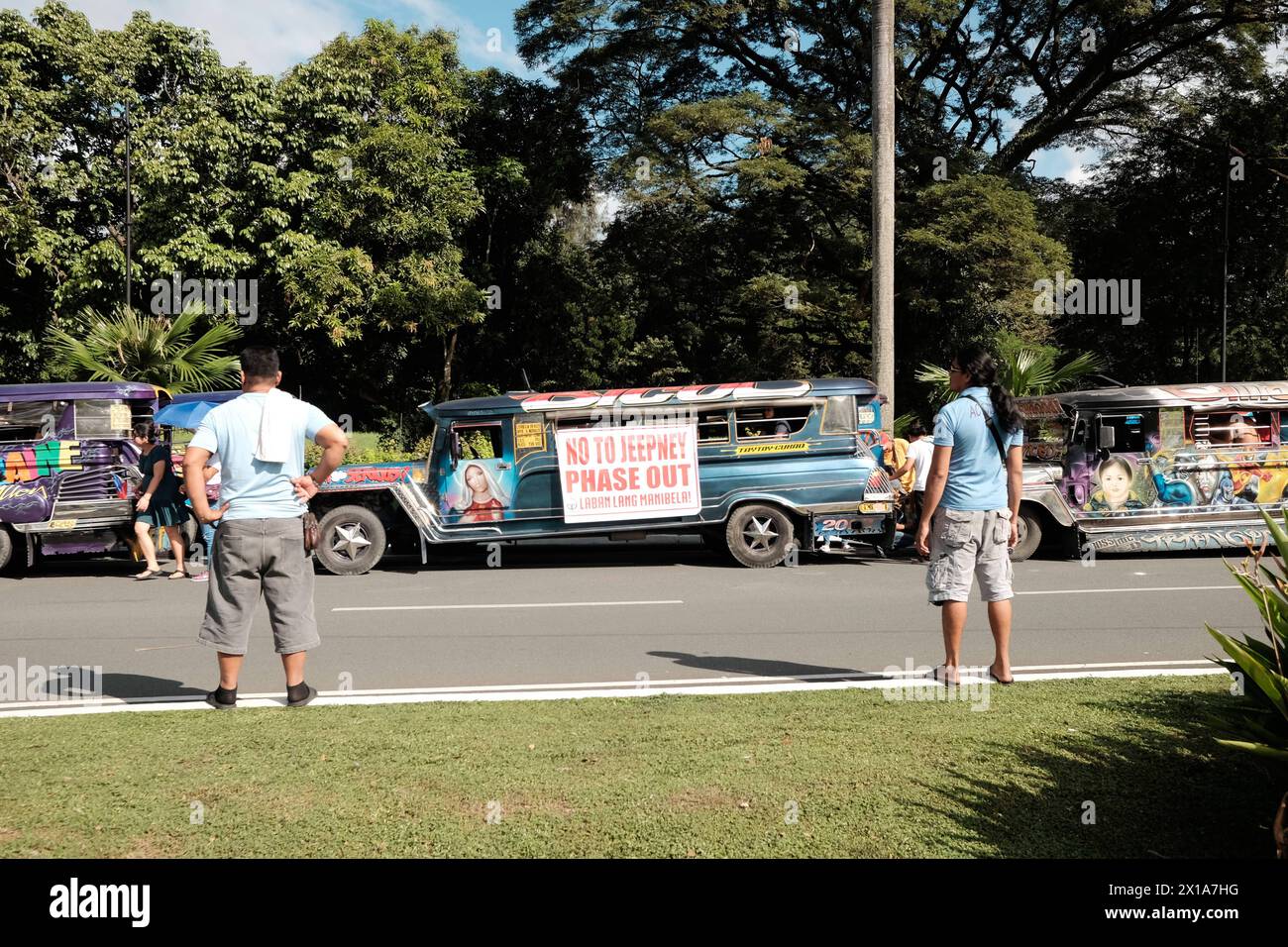 Transport Strike against Jeepney Phase-out Plan Thousands of drivers of ...