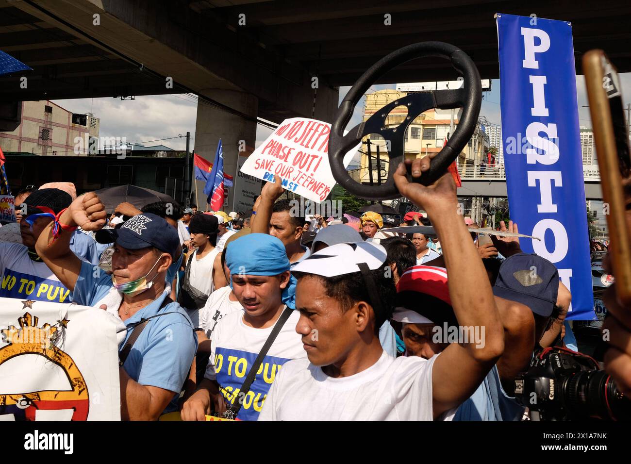 Transport Strike against Jeepney Phase-out Plan Thousands of drivers of ...