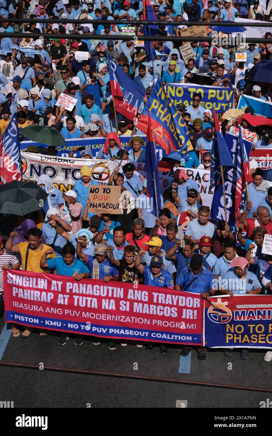 Transport Strike against Jeepney Phase-out Plan Thousands of drivers of ...