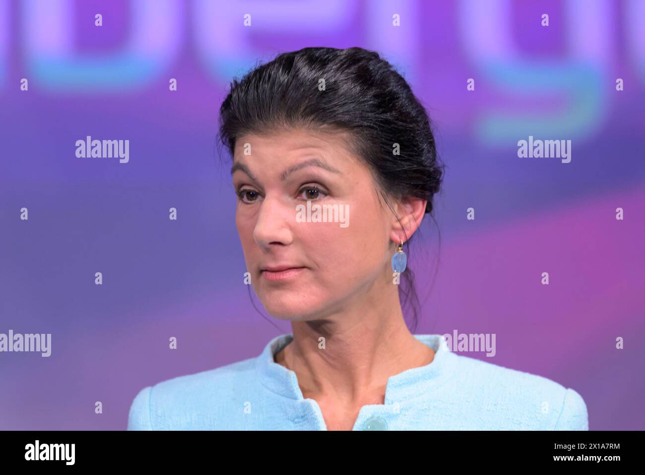 Berlin, Germany. 15 April, 2024. Sahra Wagenknecht, BSW (Chairman ...
